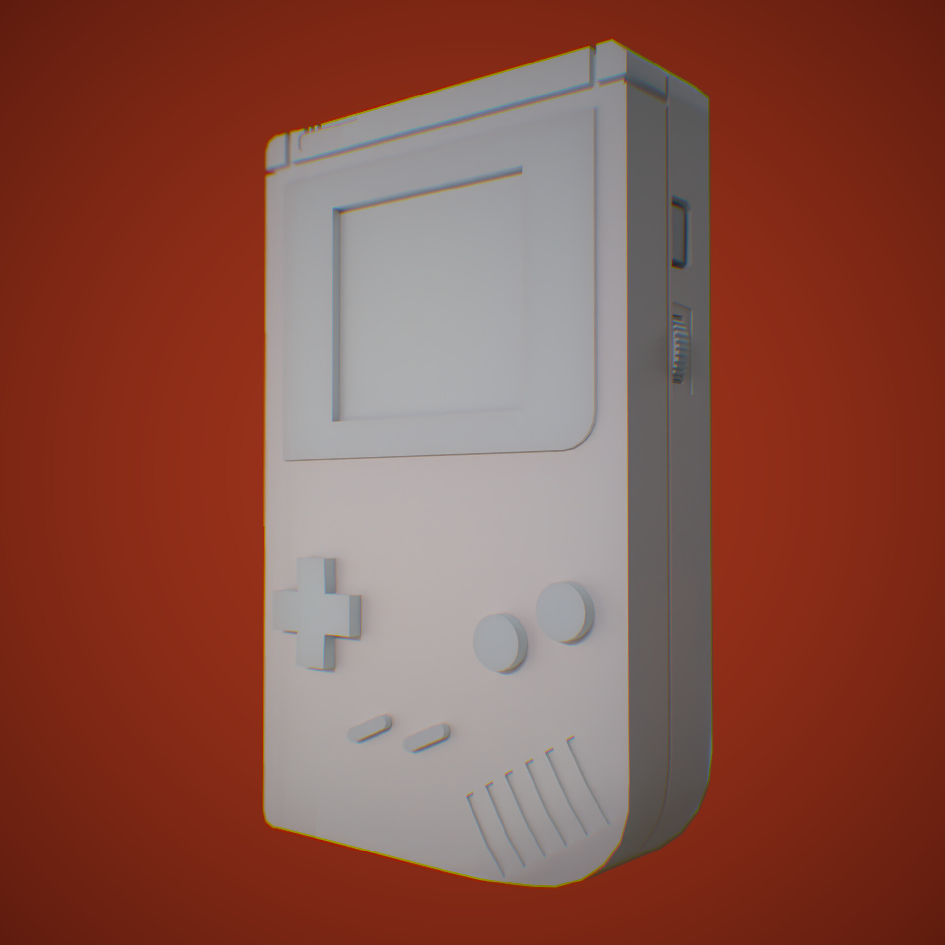 ArtStation - 3D Gameboy model