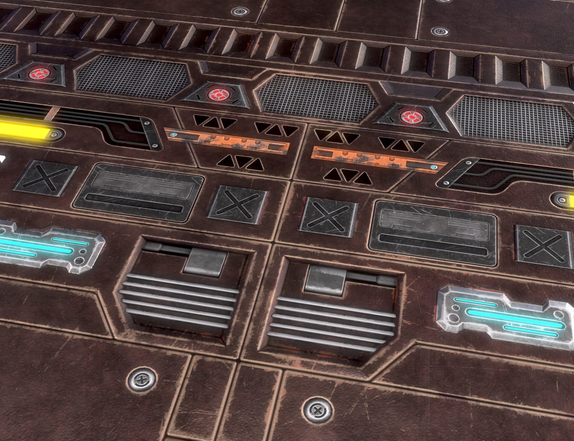 William Pak - Sci-fi Trimsheet