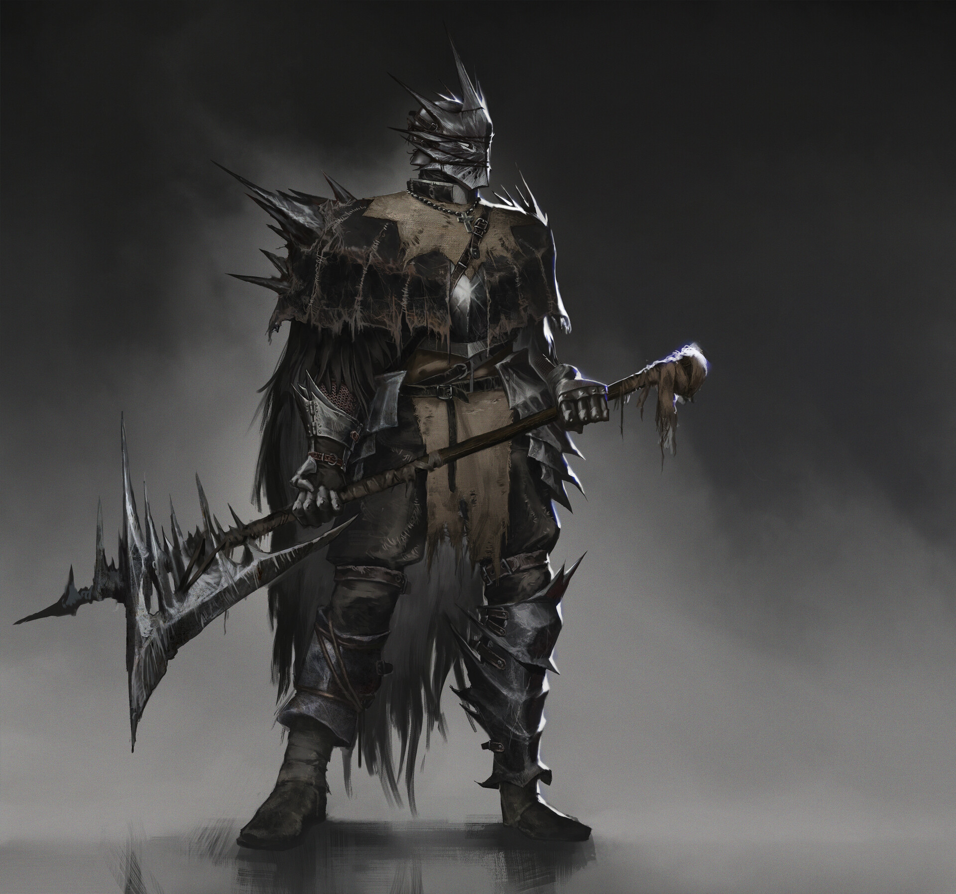 ArtStation - Post-apocalyptic Medieval Priest