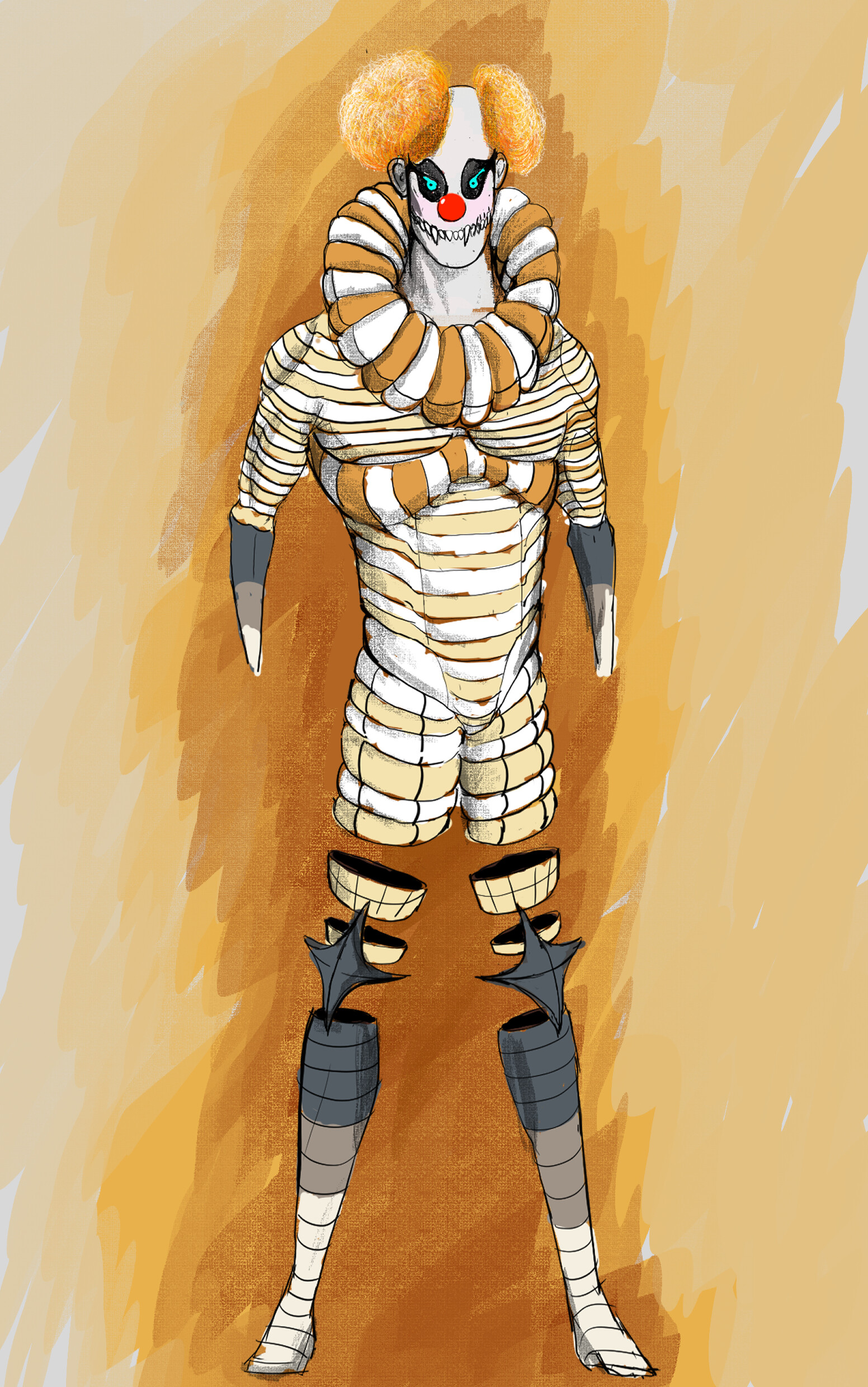 ArtStation - spooky character concept,