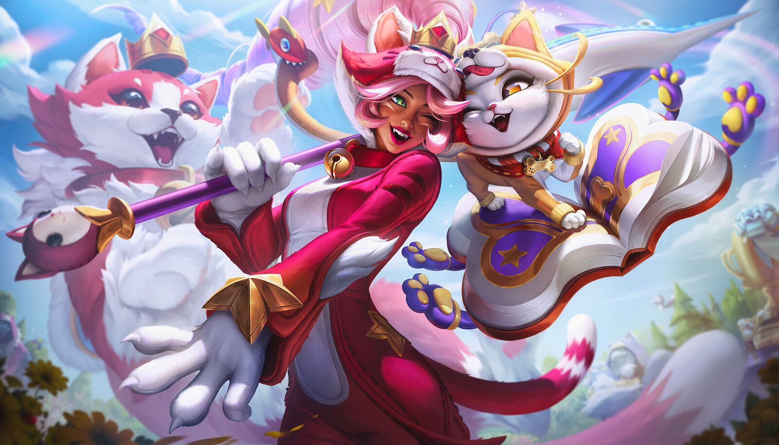 Ina Wong - Cat and Dog Kittalee (Nidalee) and Shiba Yuumi - League of ...
