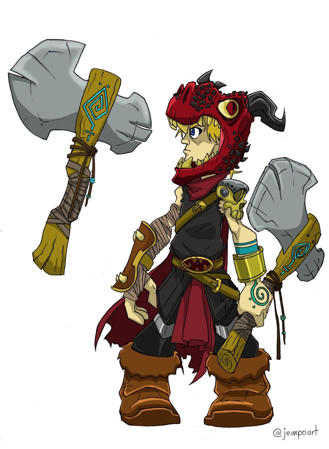 ArtStation - Dragon hunter! 🐲