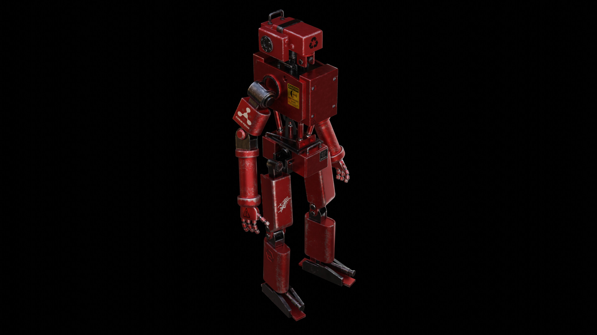 ArtStation - Fight robot