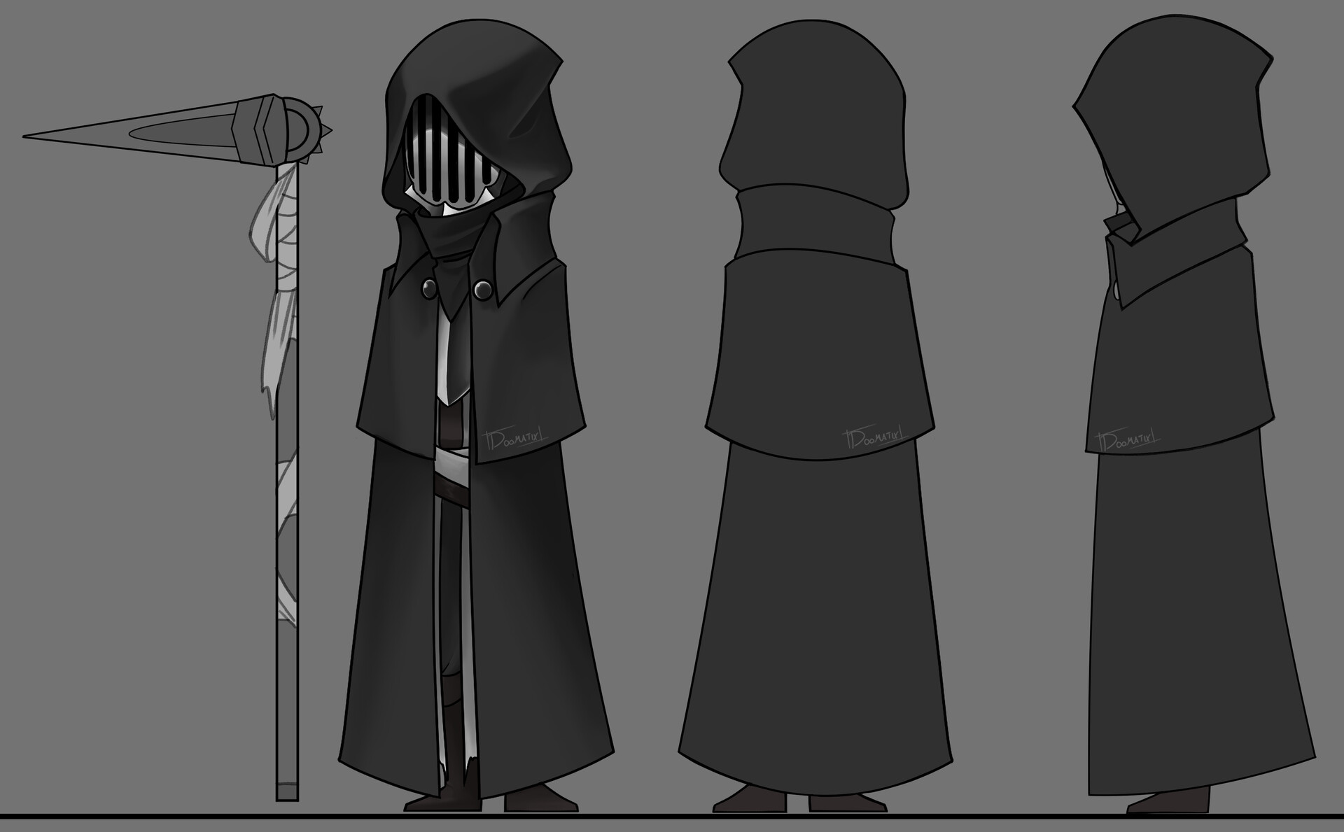 ArtStation - Wanderer Sprite Model Sheet