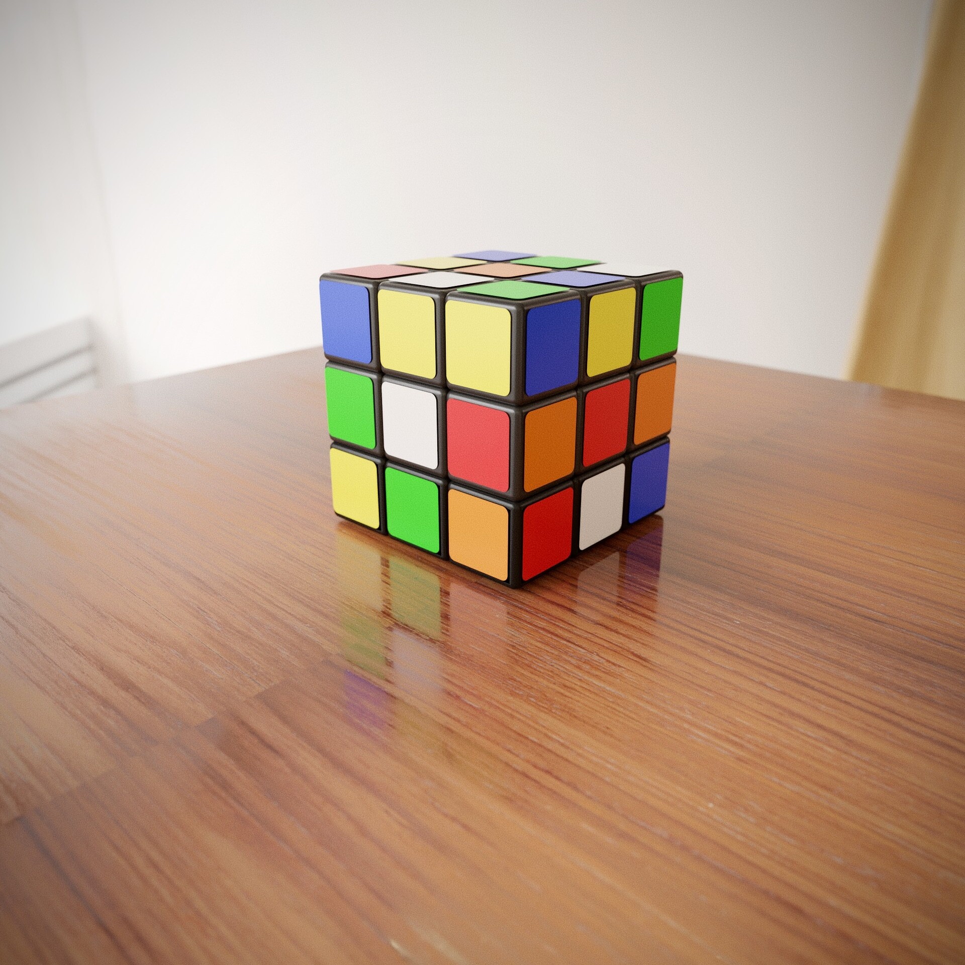 ArtStation - 3d Rubix Cube Render ️