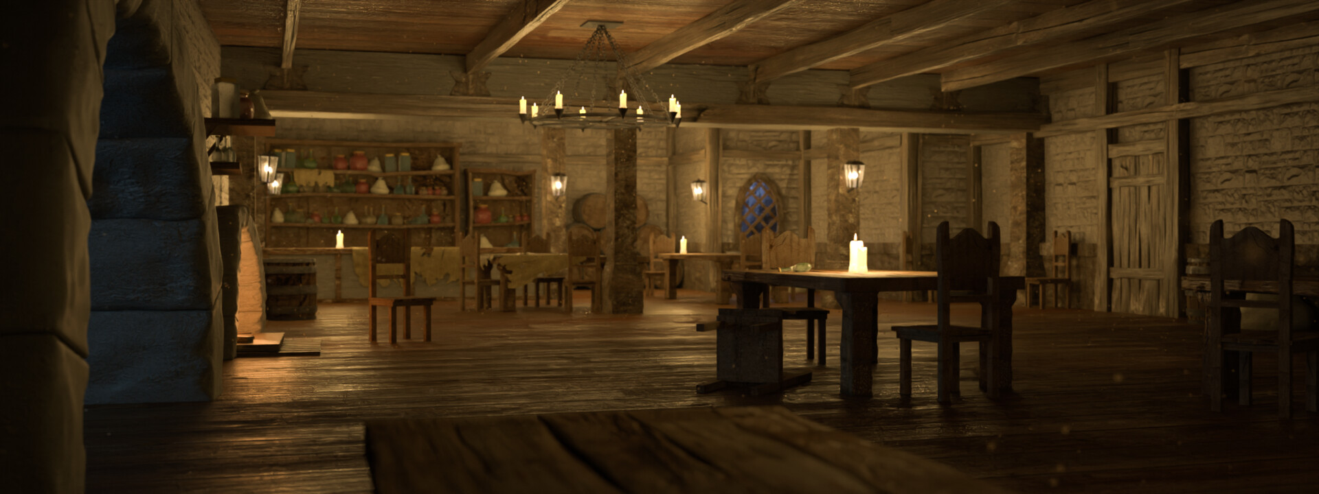 Nicolas Beltran - Castlevania 3D environment.