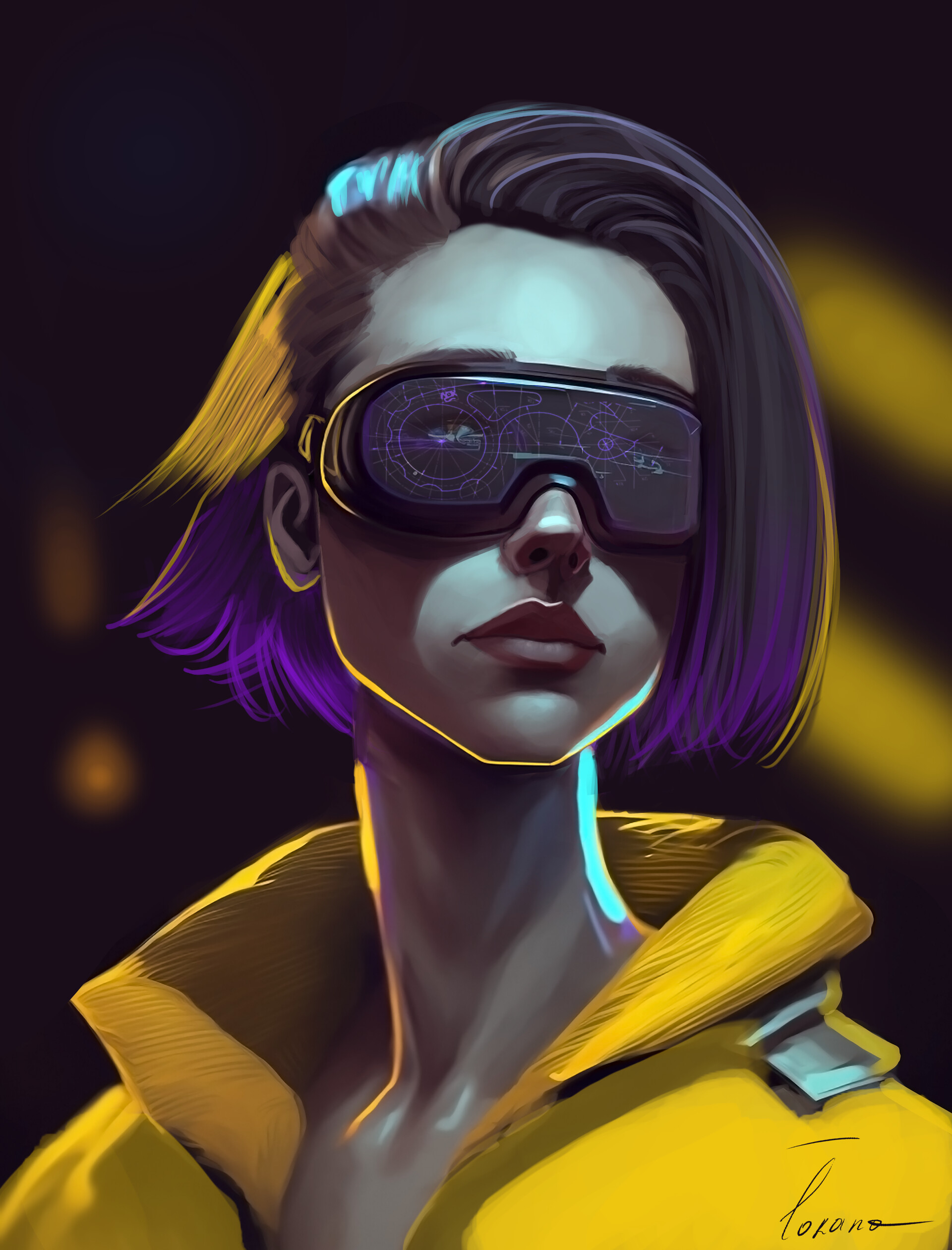 ArtStation - Inspired by Cyberpunk