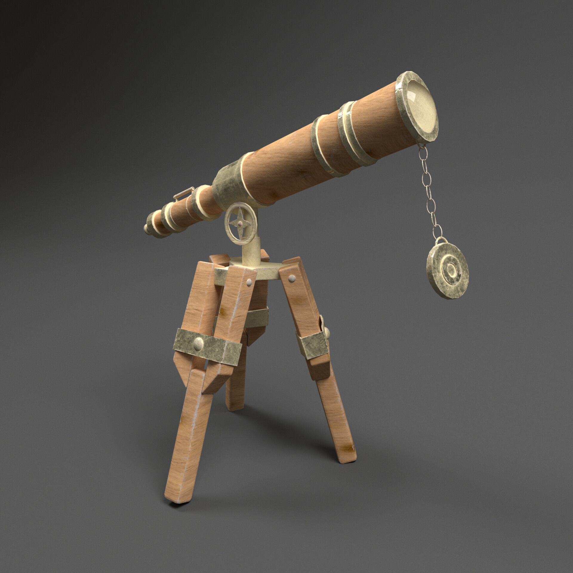 ArtStation - Telescope 3D Model