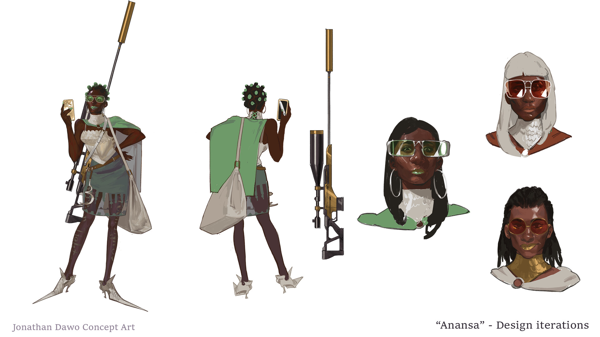 ArtStation - Anansa - Character Expansion