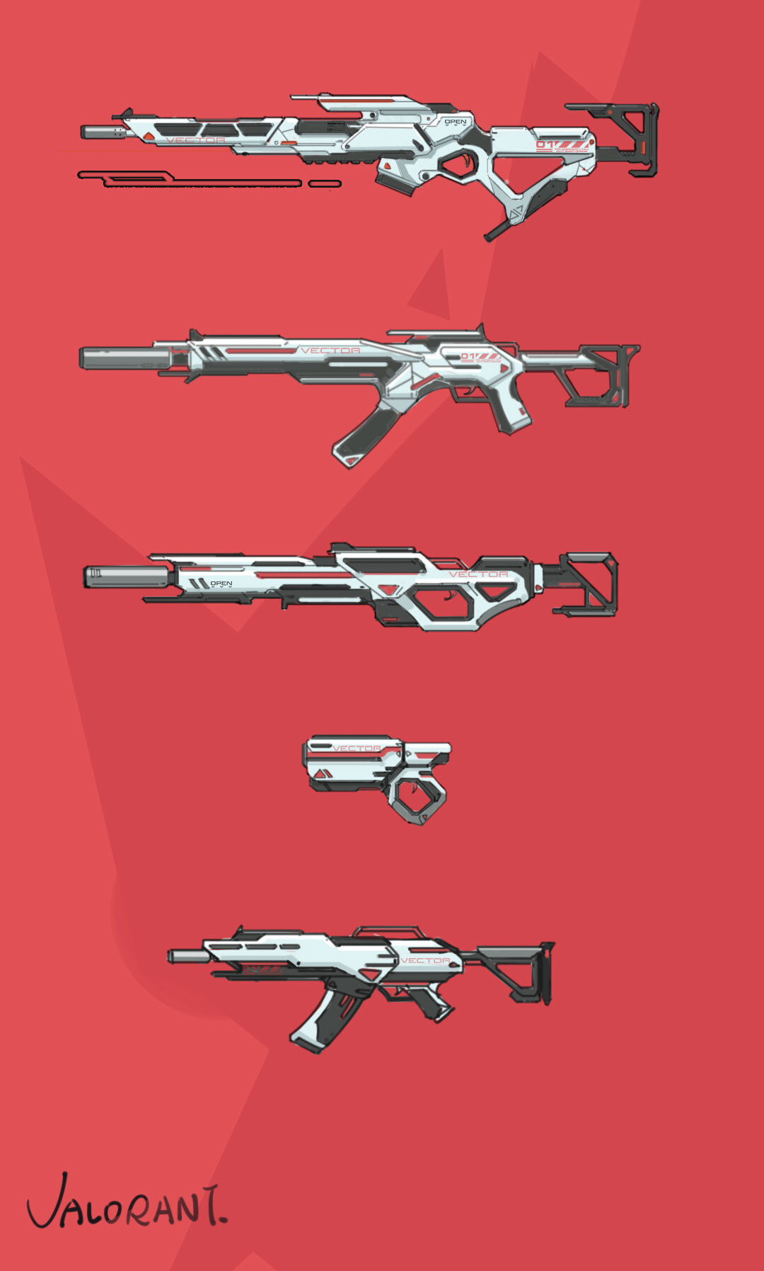 ArtStation - Valorant瓦洛兰特-练习