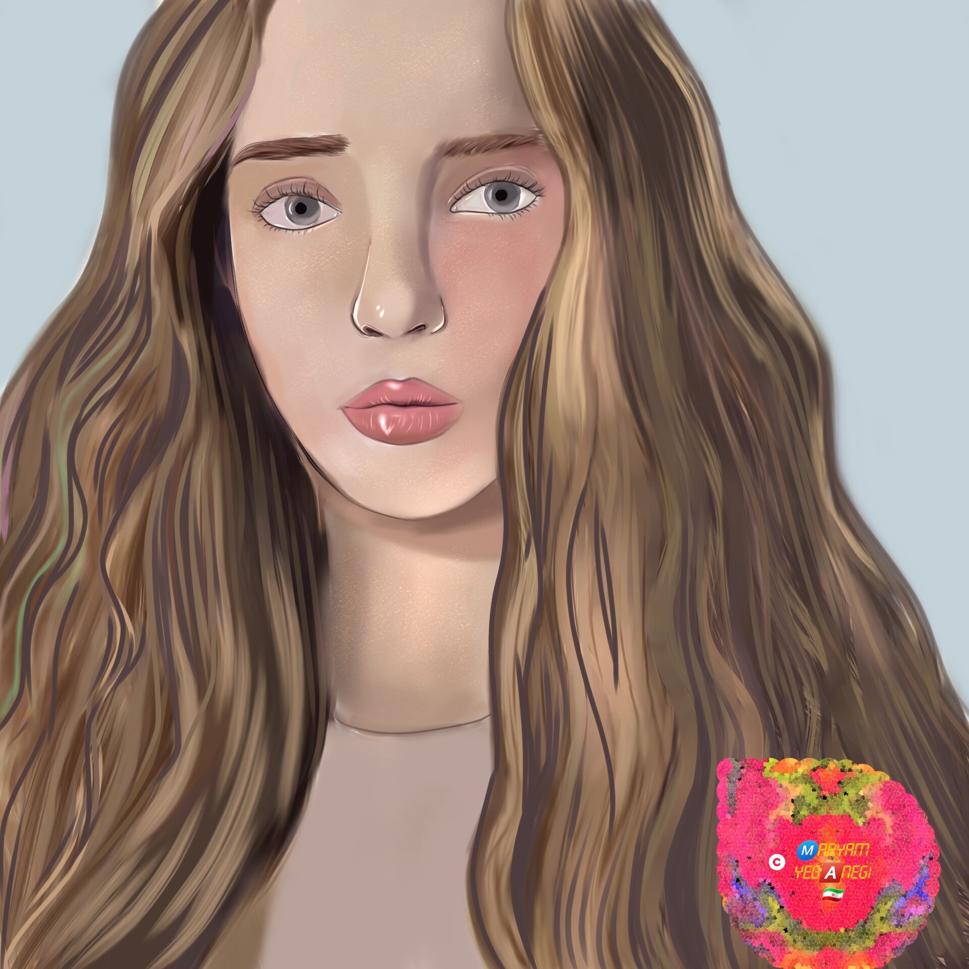 ArtStation - cute girl