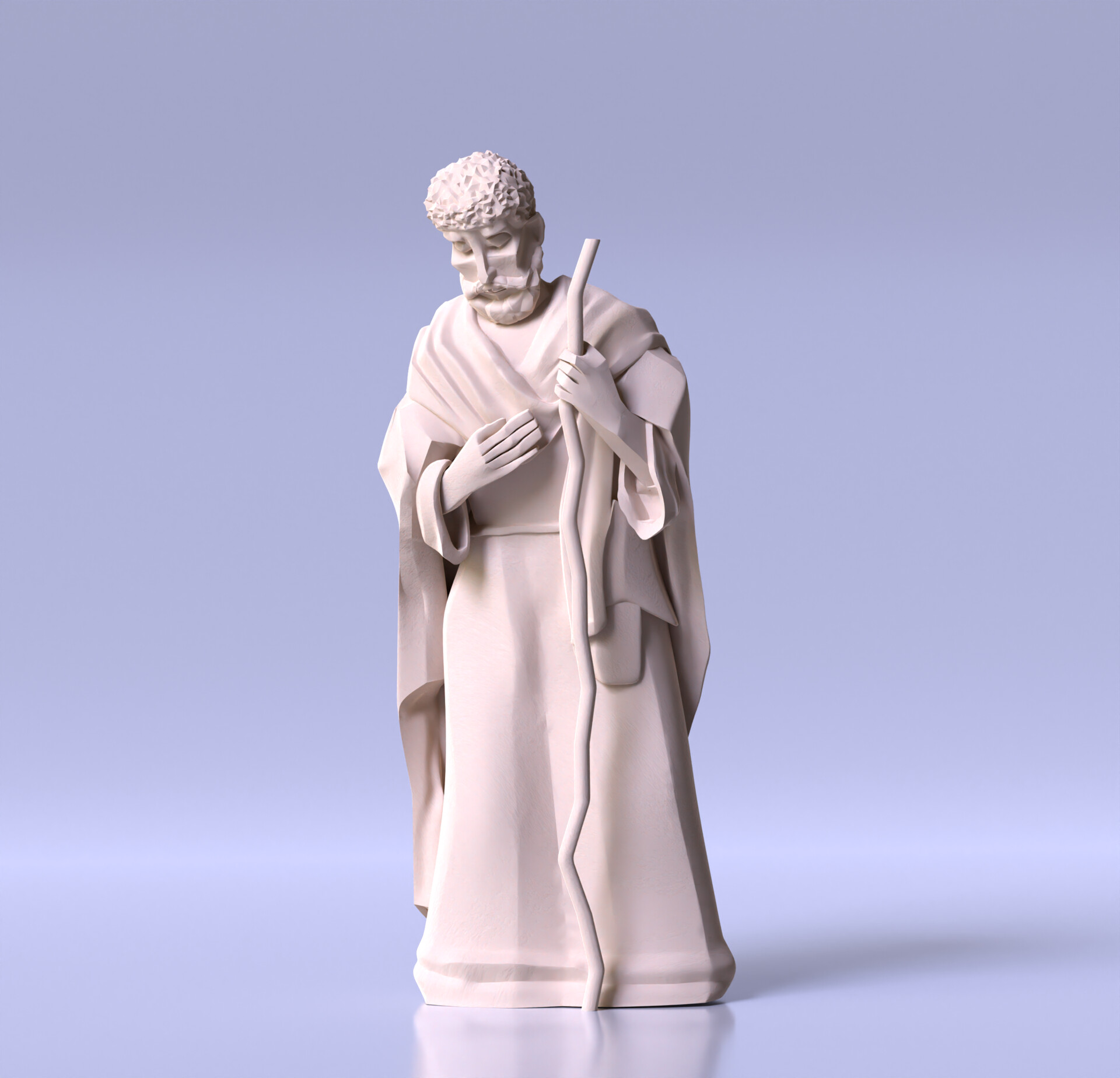 ArtStation - moses low poly style