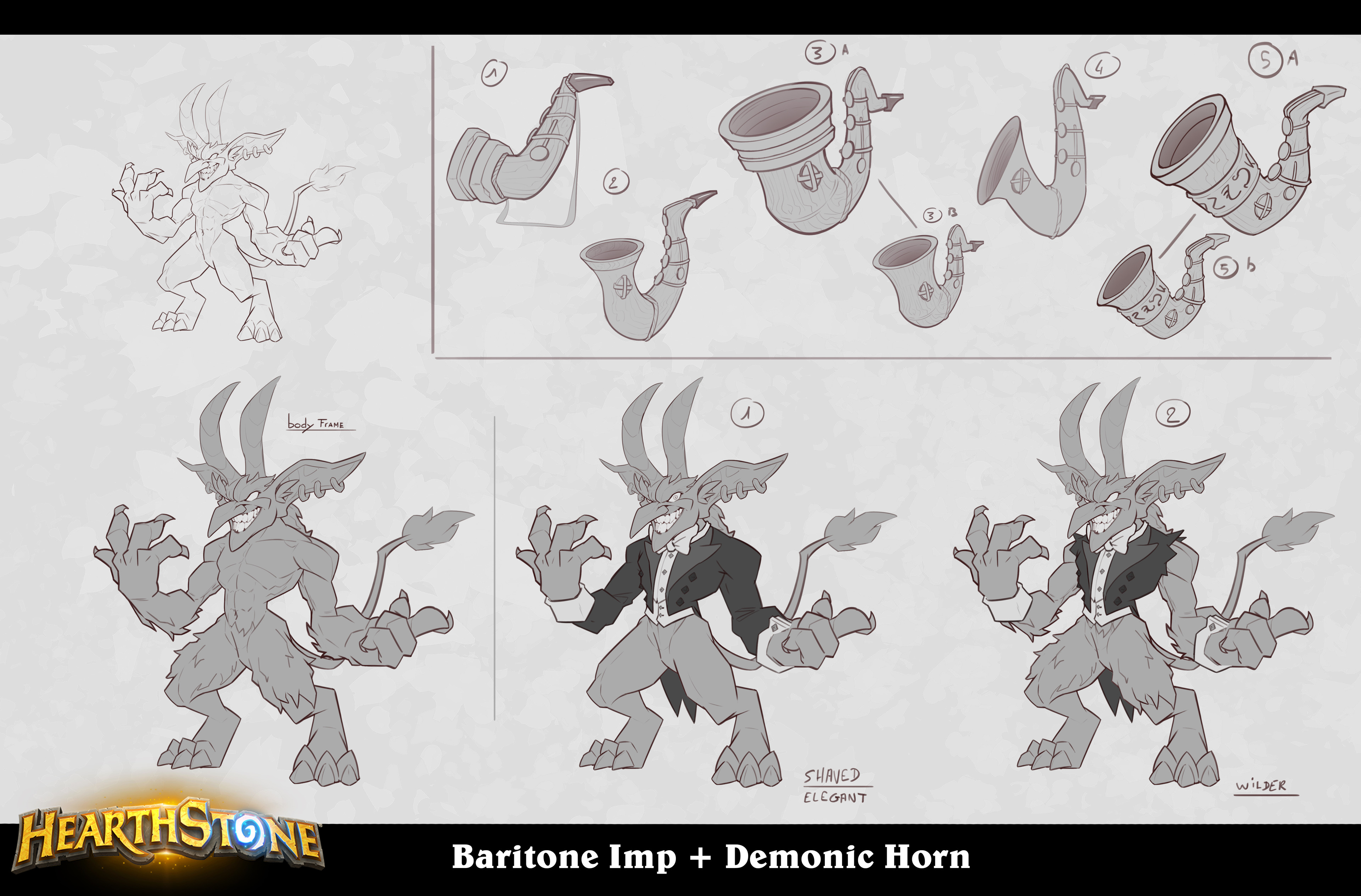 Guillaume Beauchêne - Baritone Imp • Hearthstone | Festival of Legends