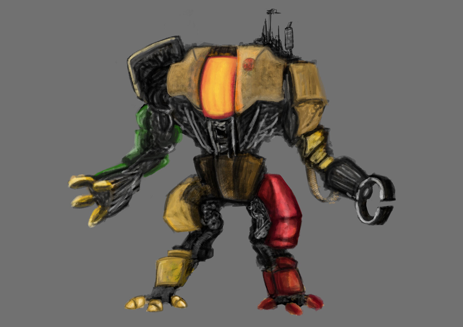 ArtStation - Mech Concept Art