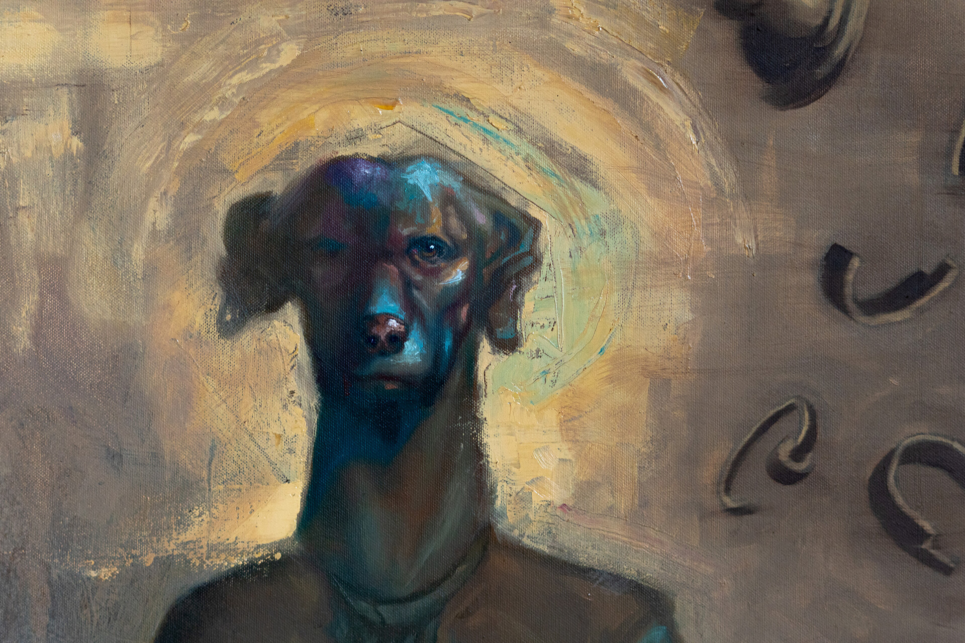 Alessandro Capuano - Foto D'Epoca: Donna Cane con Cane.