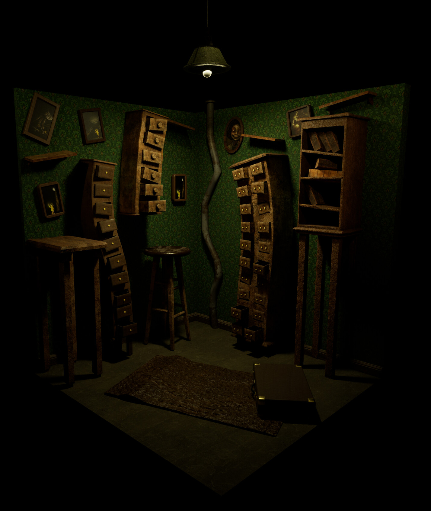 ArtStation - A Little Nightmares Scene