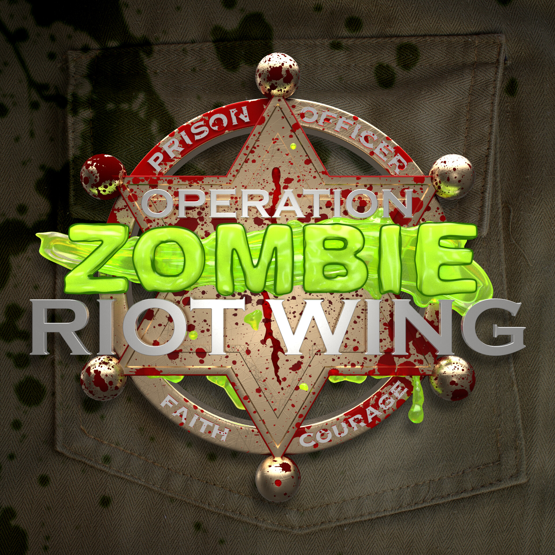ArtStation - Operation Zombie Riot Wing - Game Concept