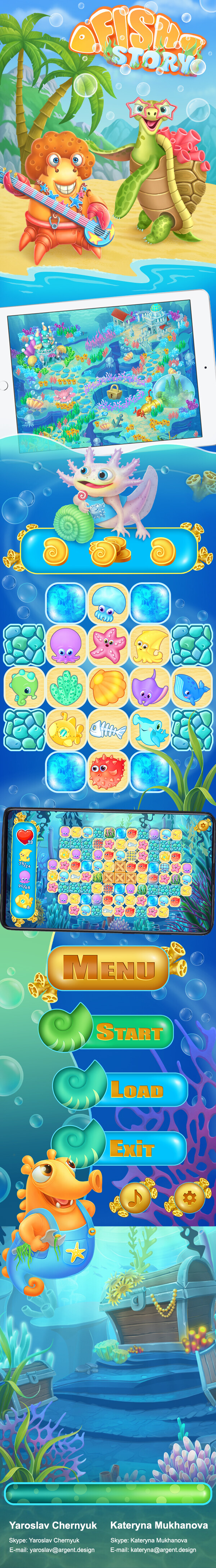 ArtStation - Fish Story Game