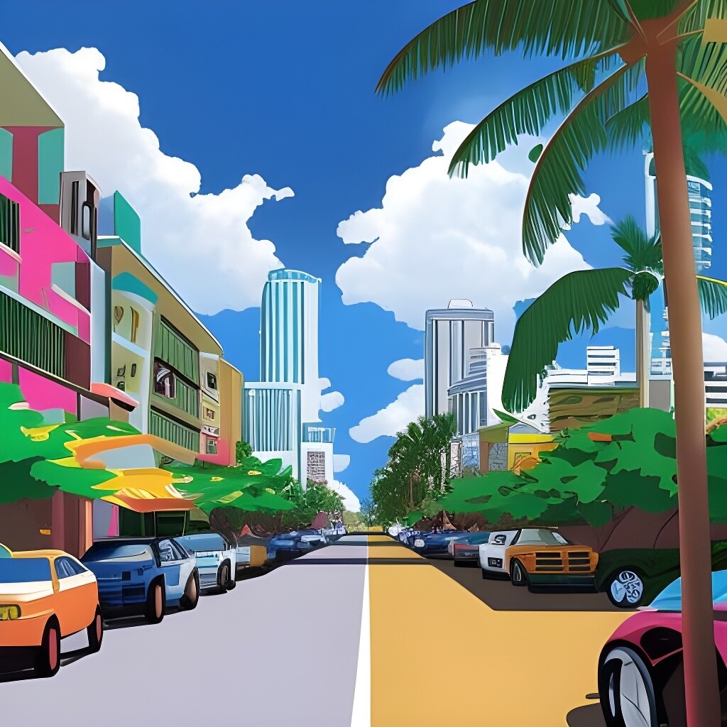 ArtStation - Miami Beach