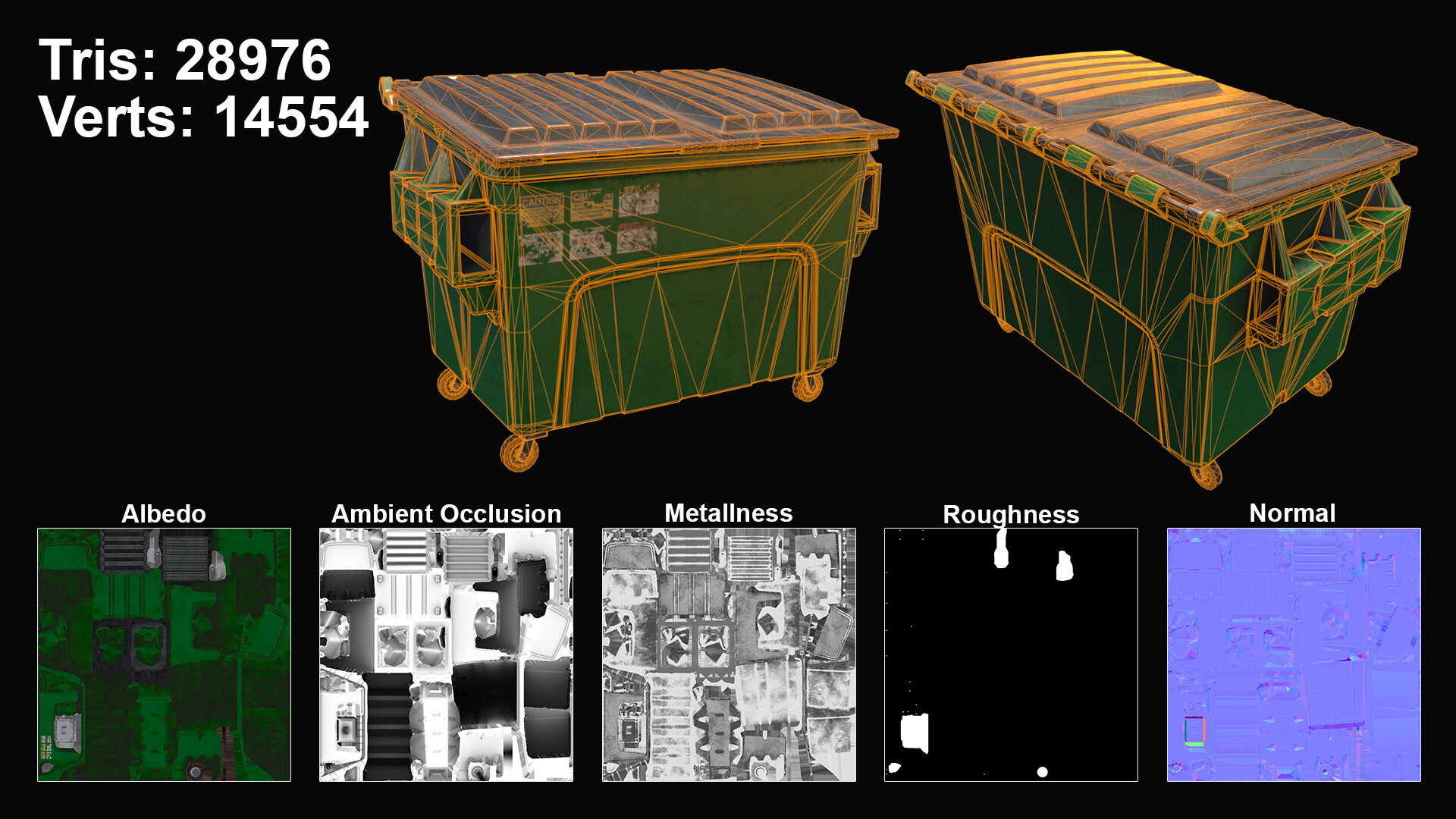 Aleksander Ustimenko - LowPoly Dumpster