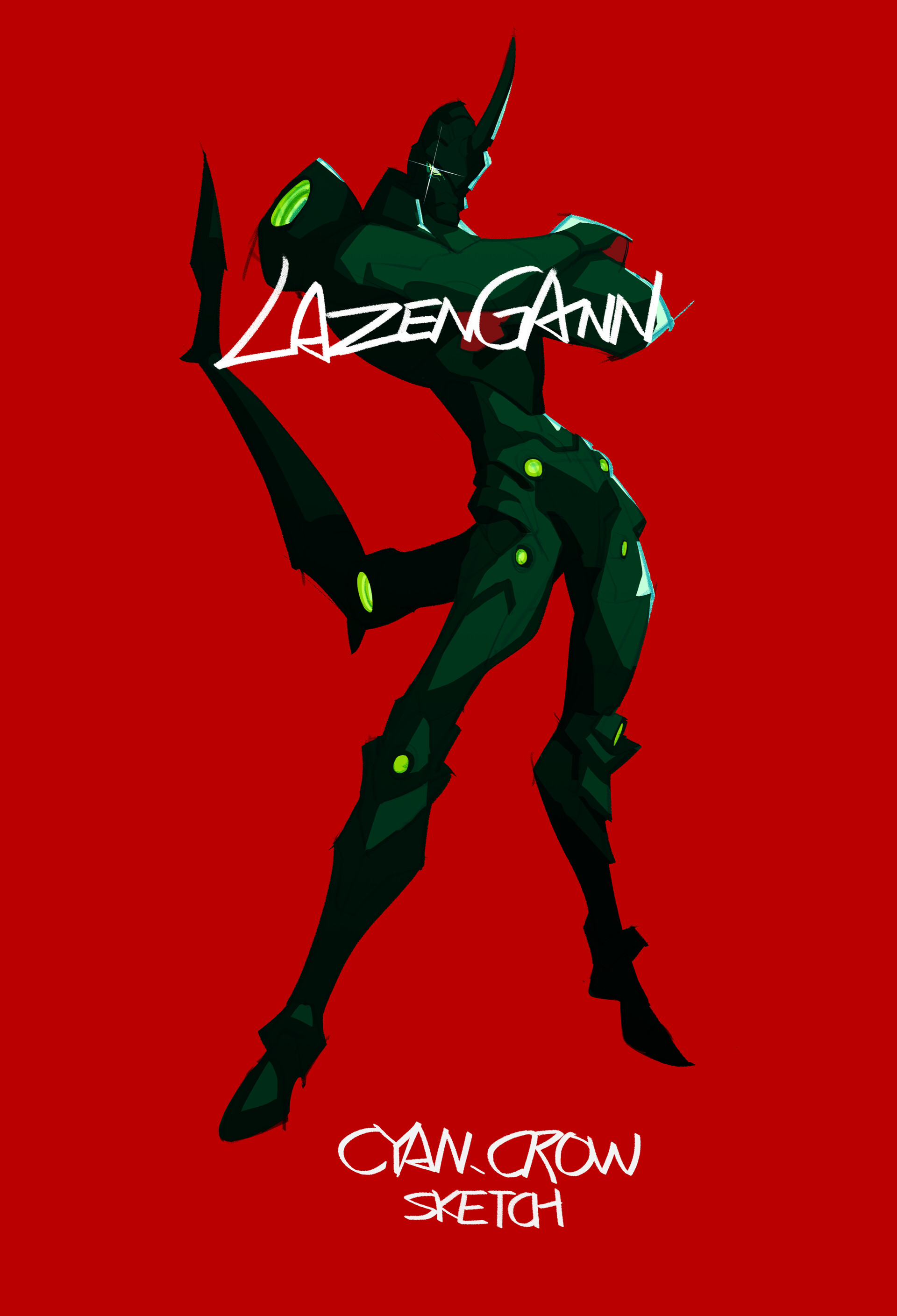 CYAN CROW - 螺善岩 LAZENGANN.OVERLORD