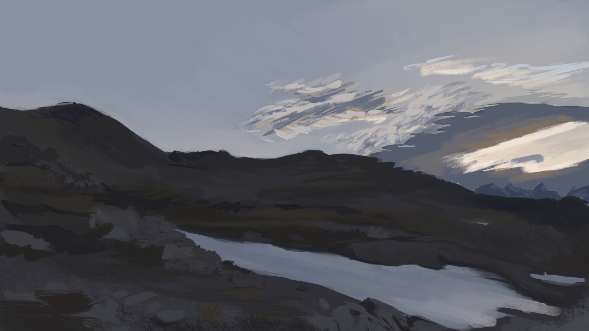 ArtStation - Icelandic Speed Paint