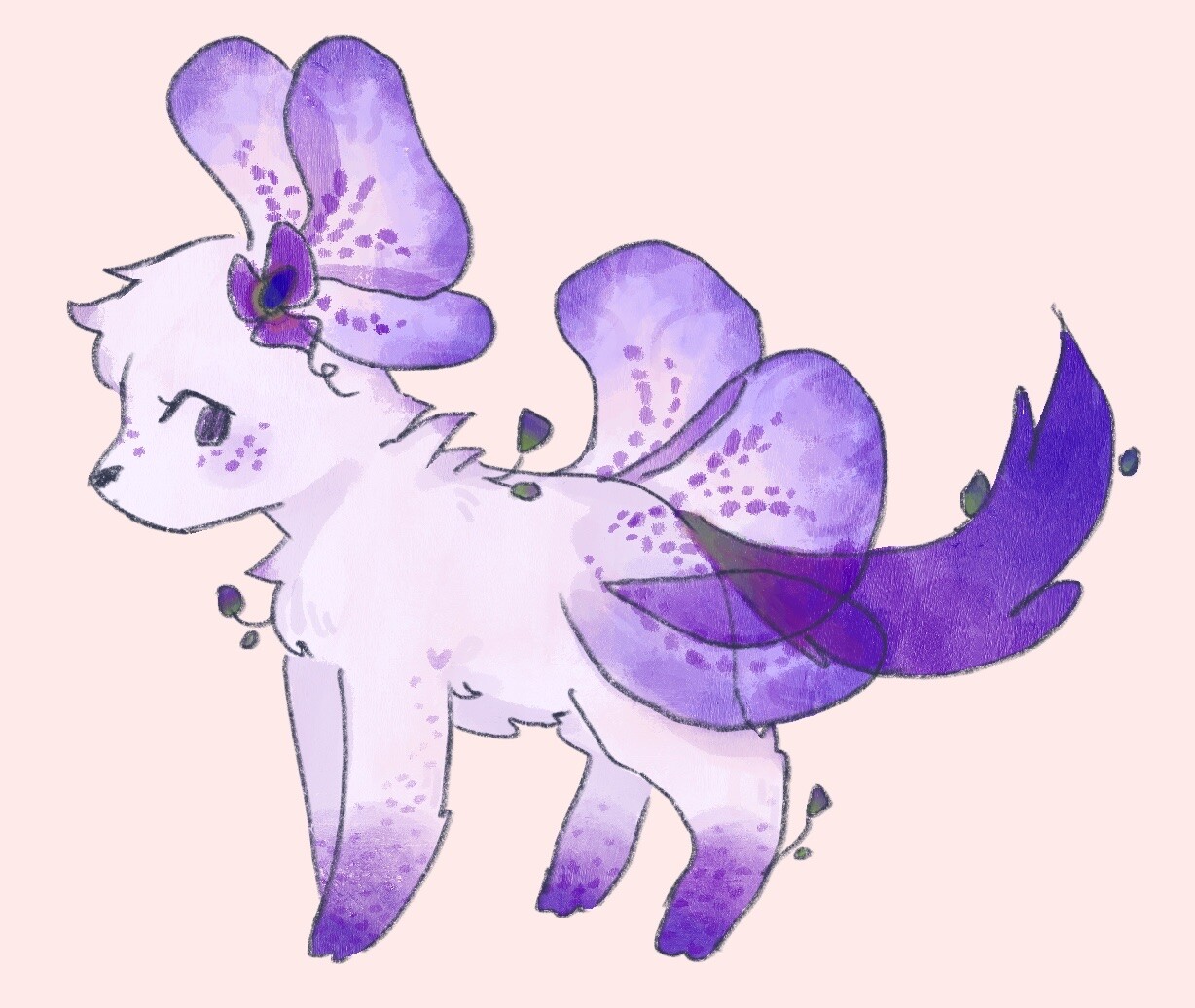 ArtStation - Orchid Creature Character