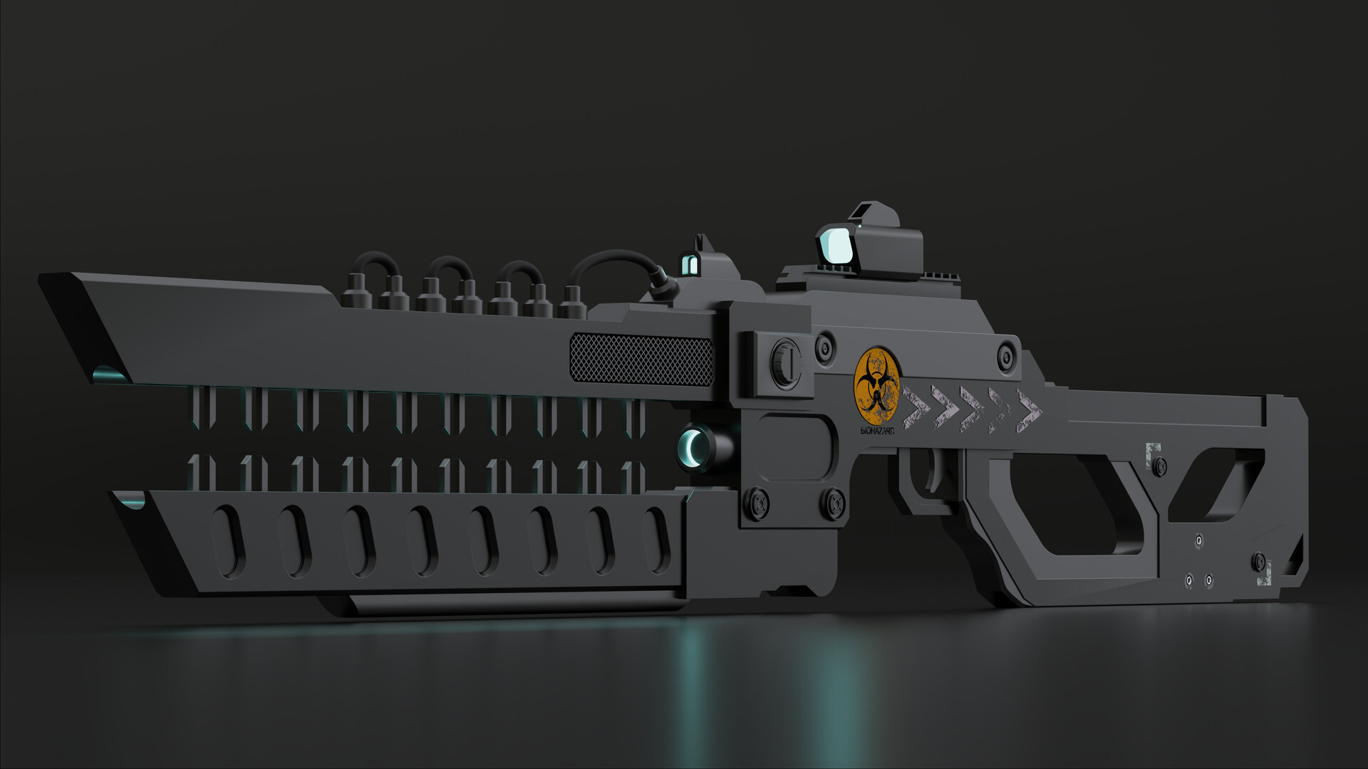 ArtStation - SCI FI Rifle