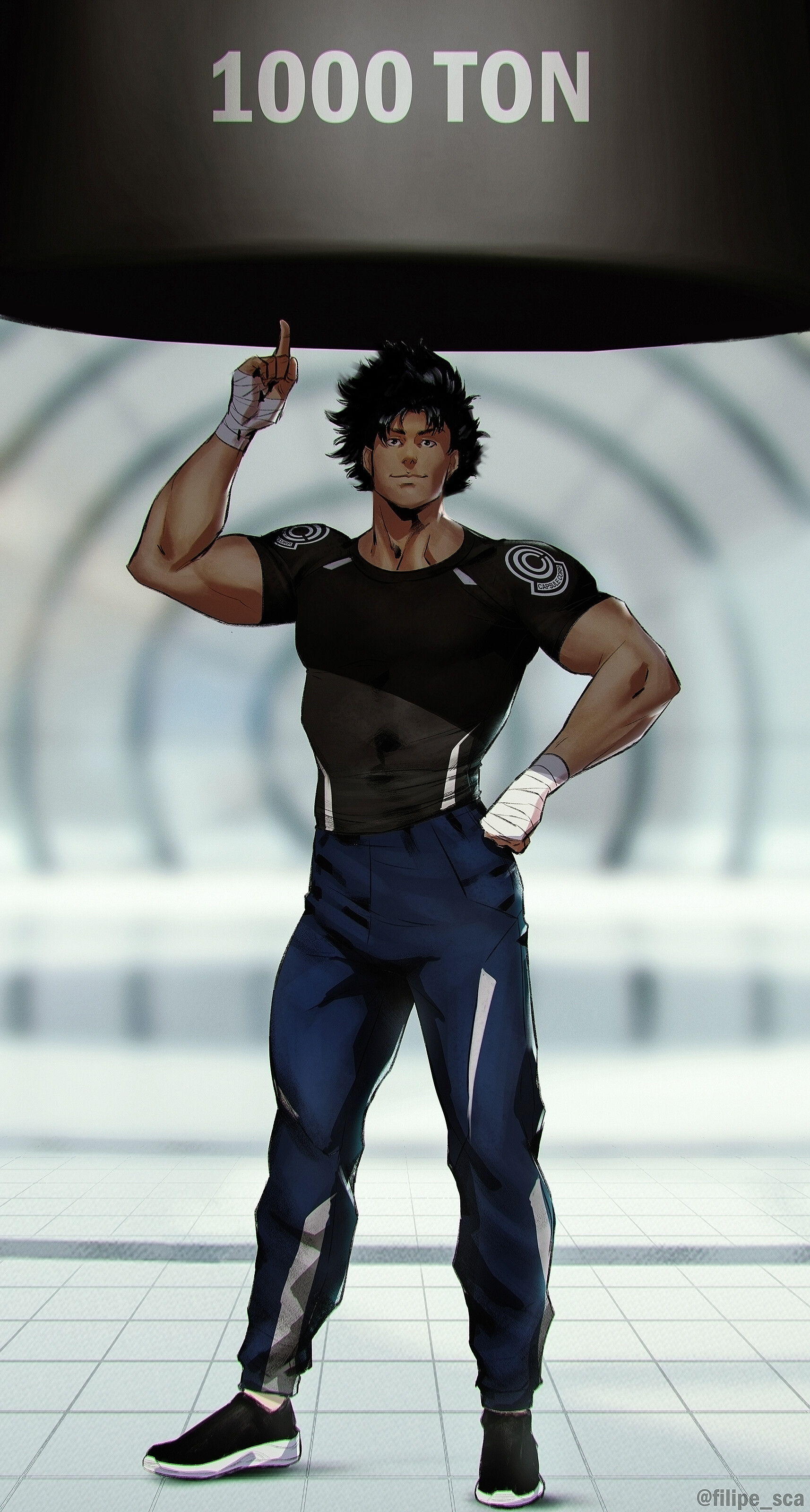 ArtStation - Goku Training Day