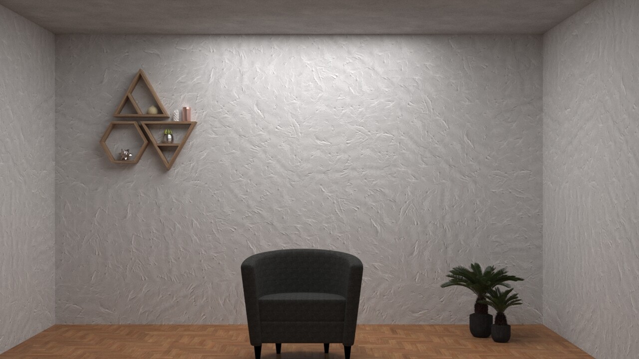 ArtStation - MODELLING AND TEXTURING OF ARM CHAIR