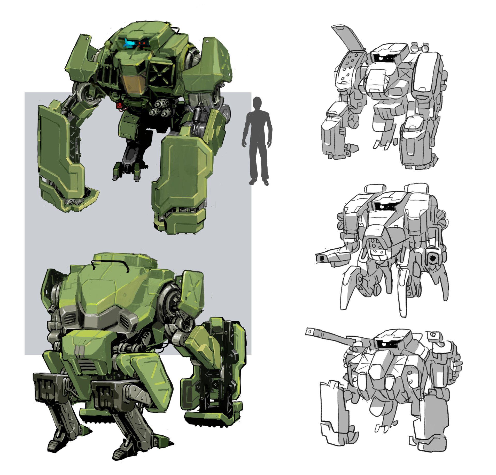 Dave Zhang - "Gorilla" Mech