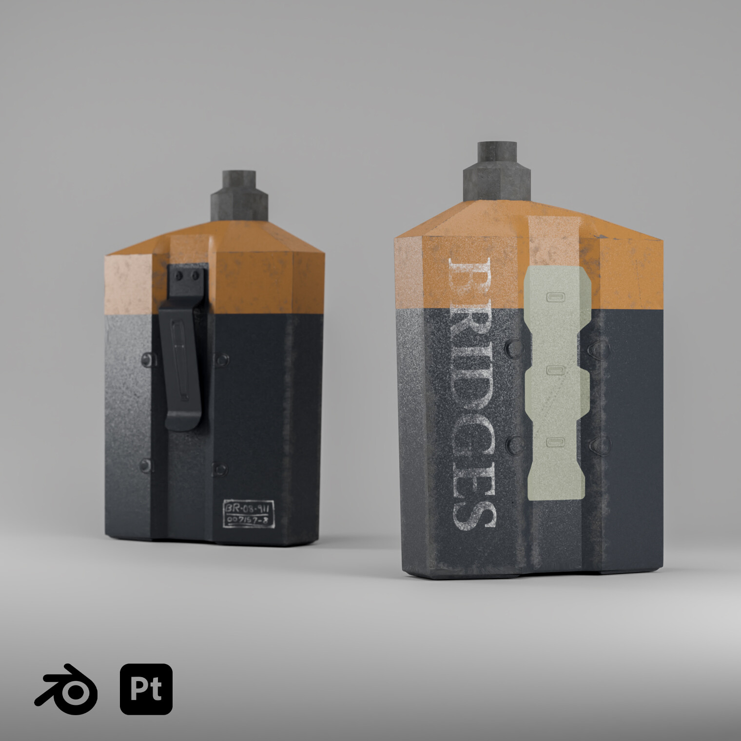 ArtStation - 3D design for a model inside death stranding game