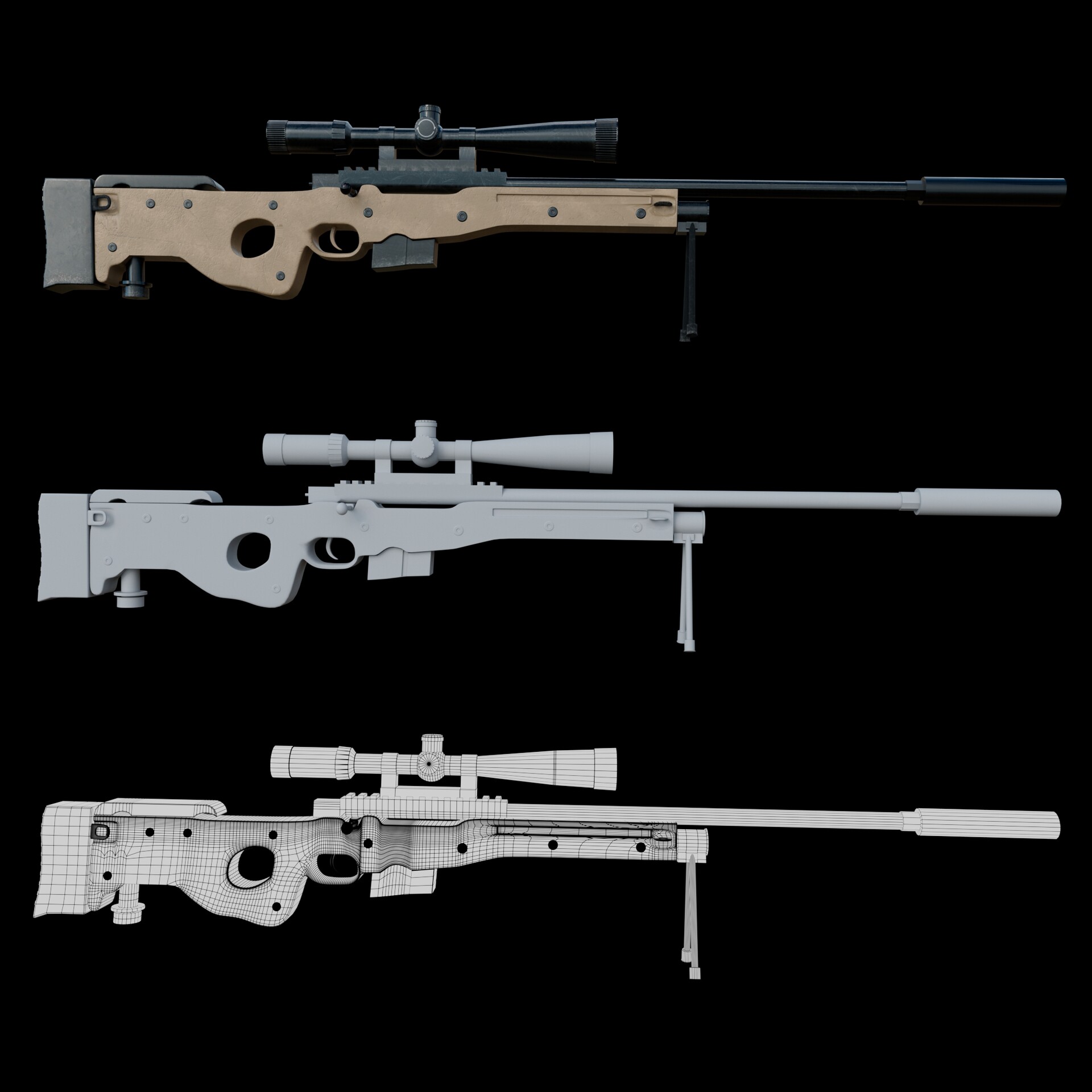 Muhammad Junaid - AWM Sniper Rifle