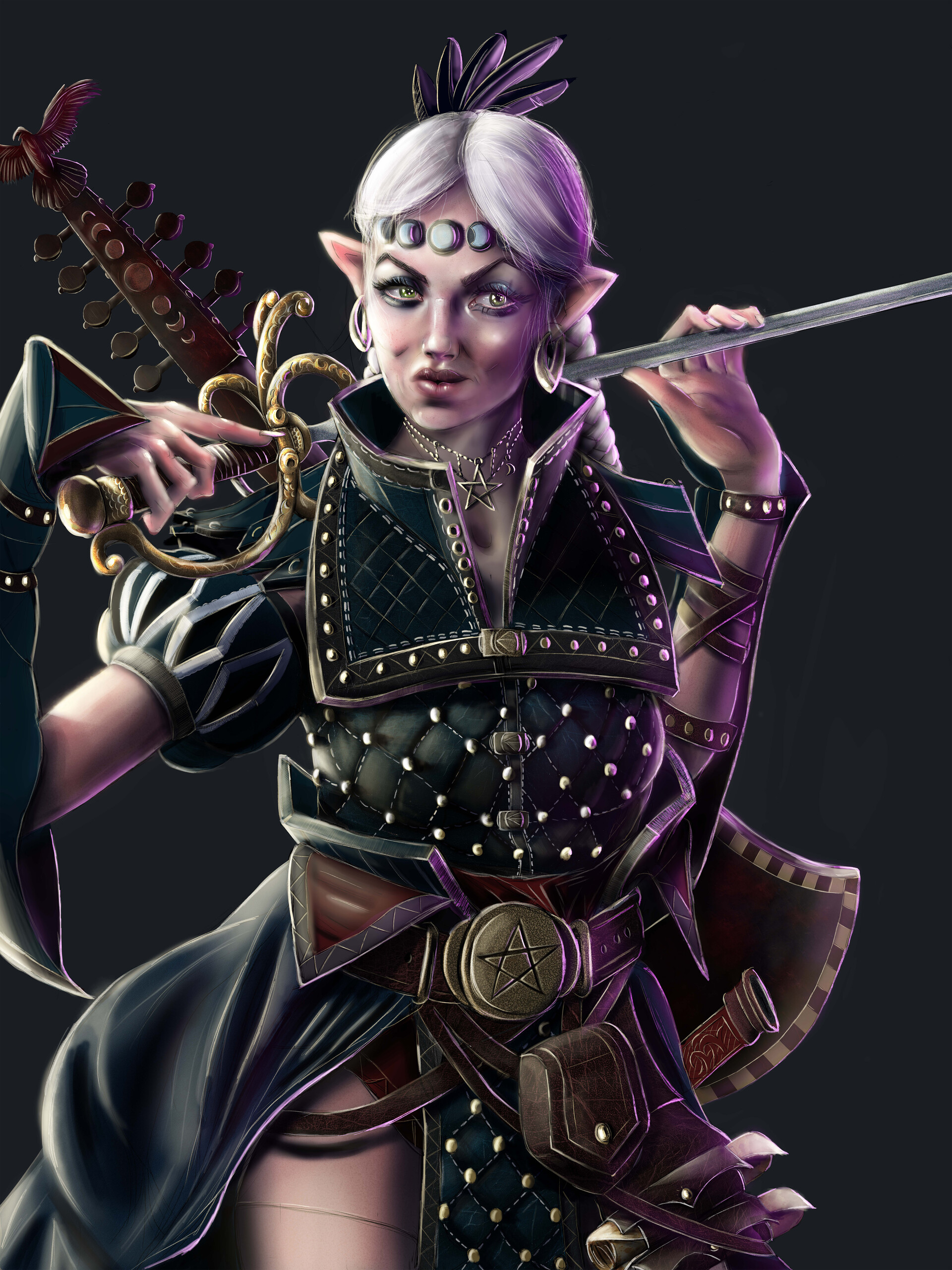 ArtStation - Morrigana Bard