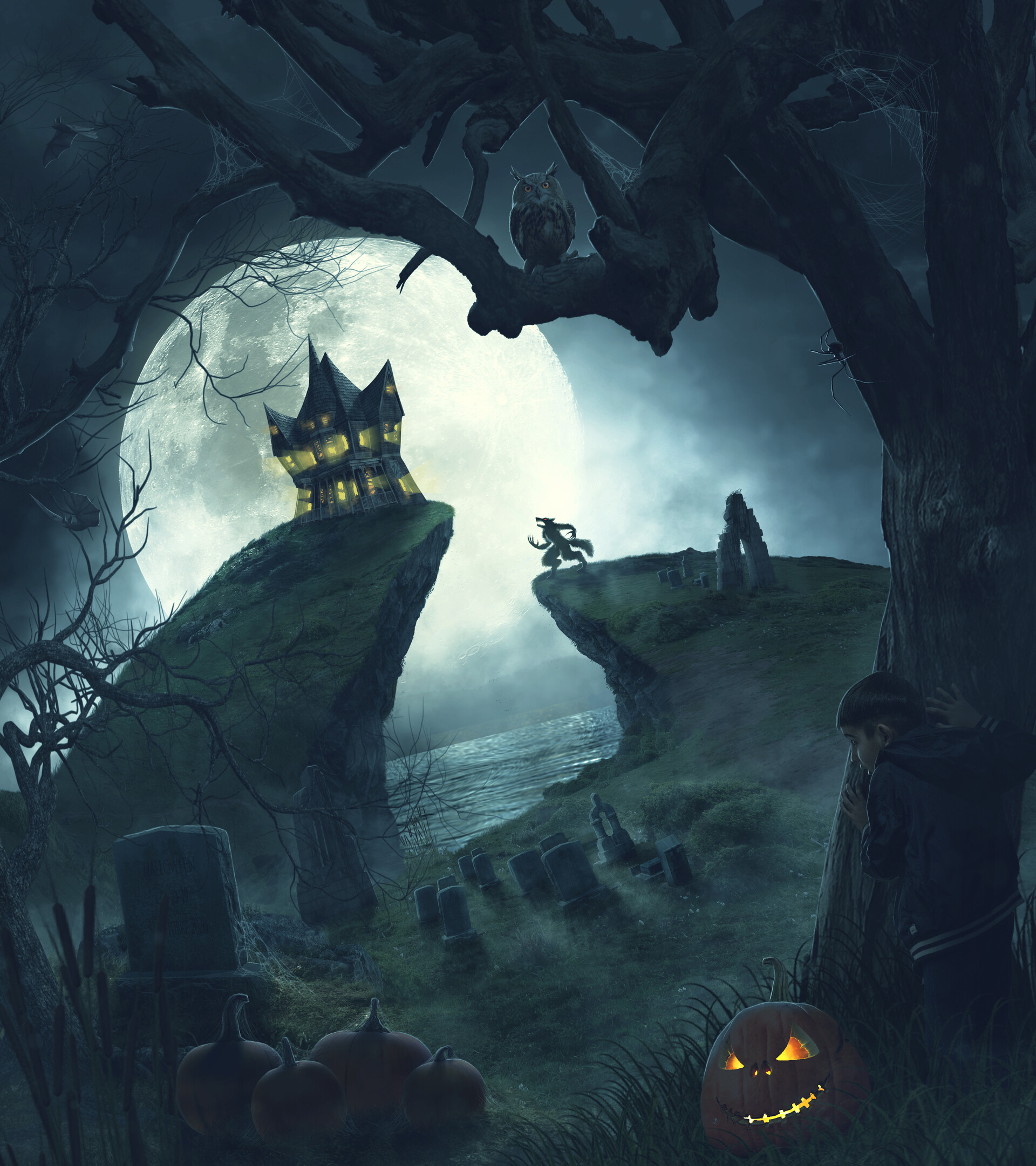 ArtStation - HALLOWEEN - Spooky Contest