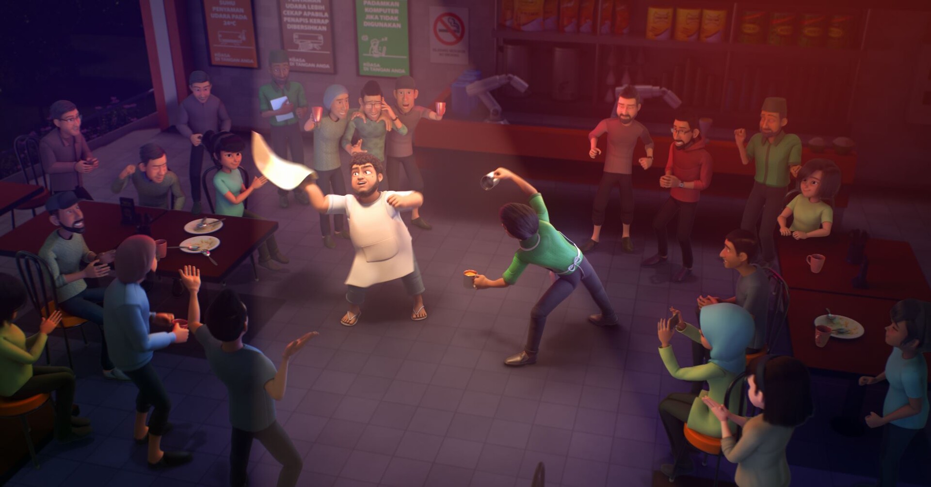 ArtStation - Mamak Maju lighting