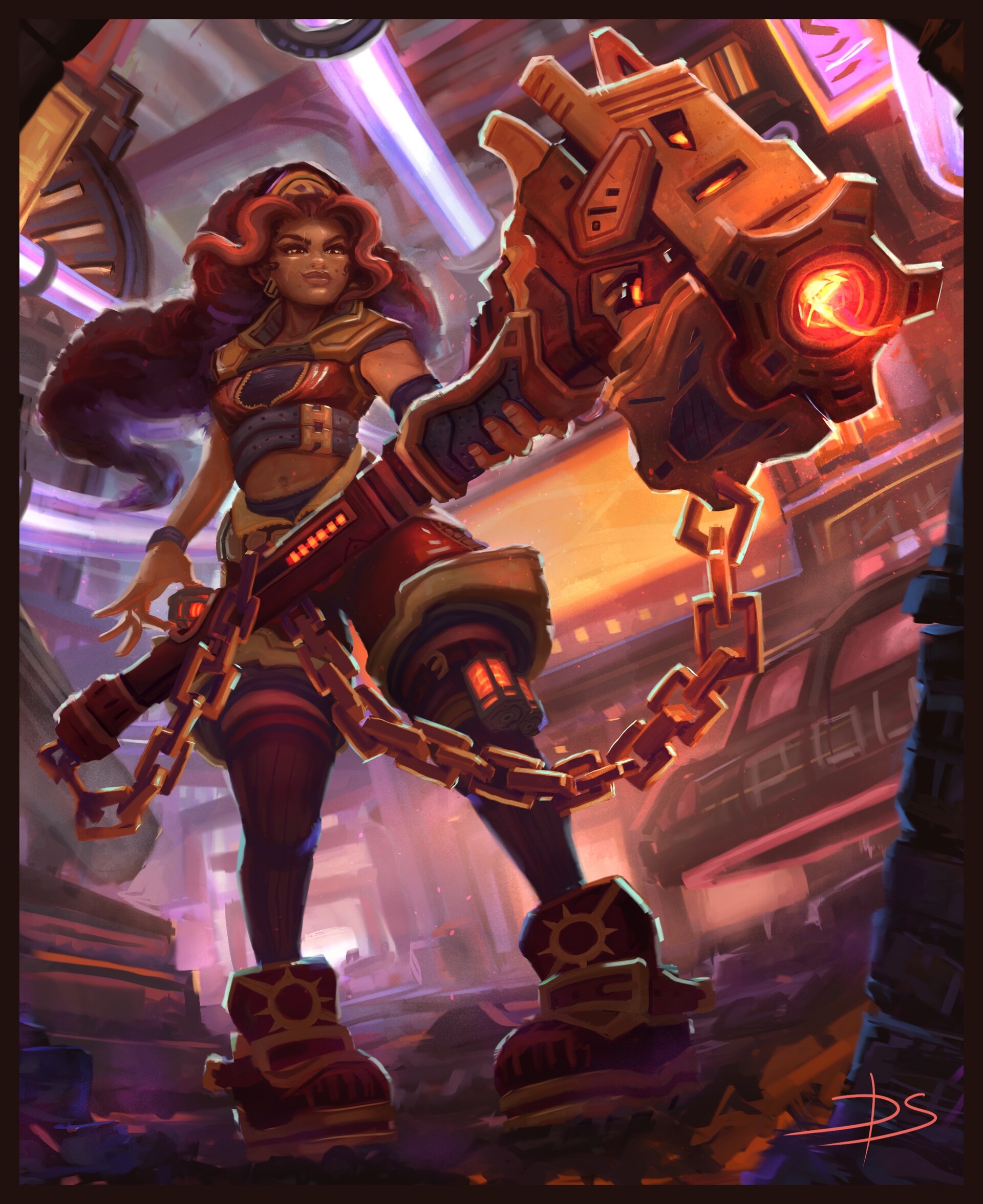 ArtStation - Amber Castor - Dead Batteries