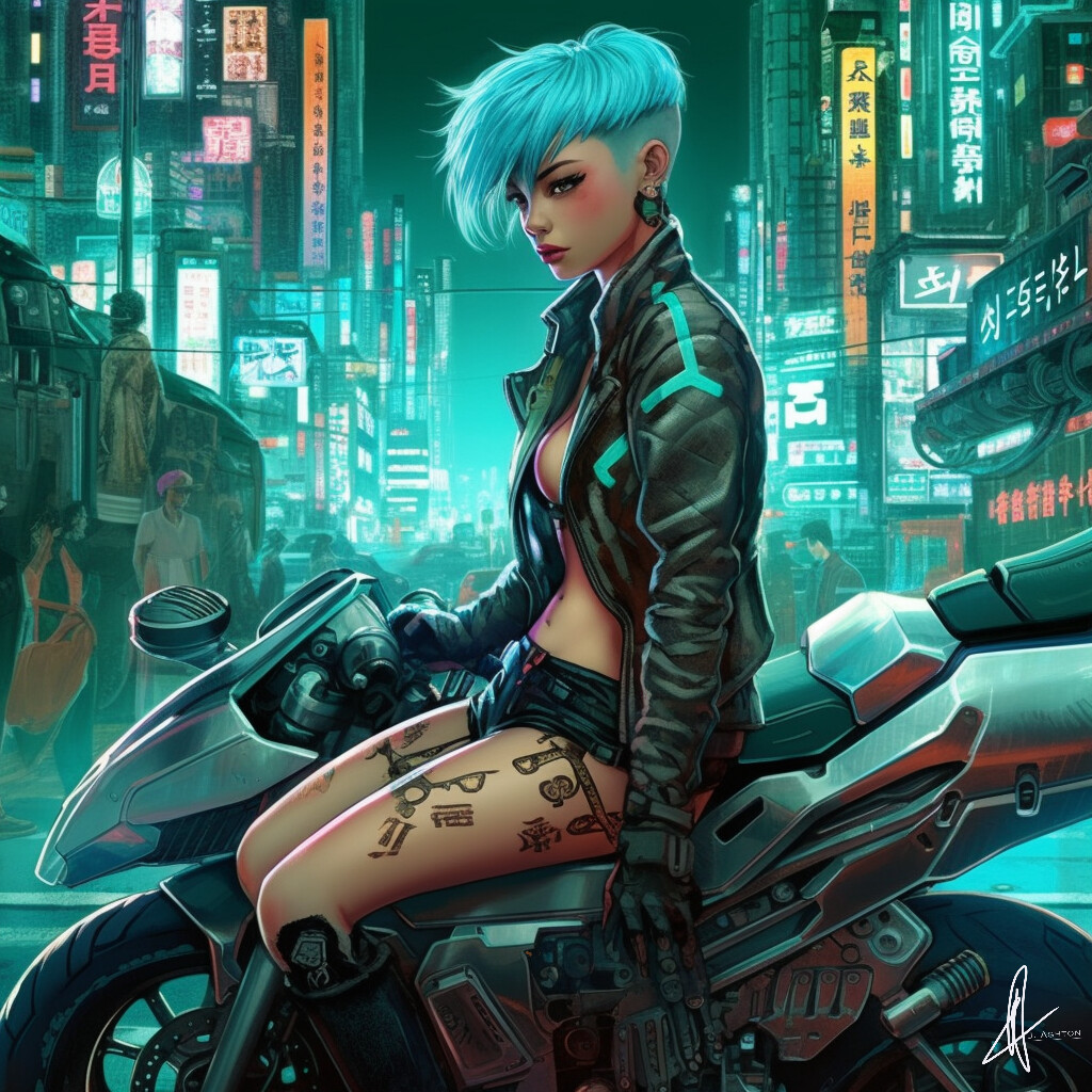 ArtStation - Tokyo Azule