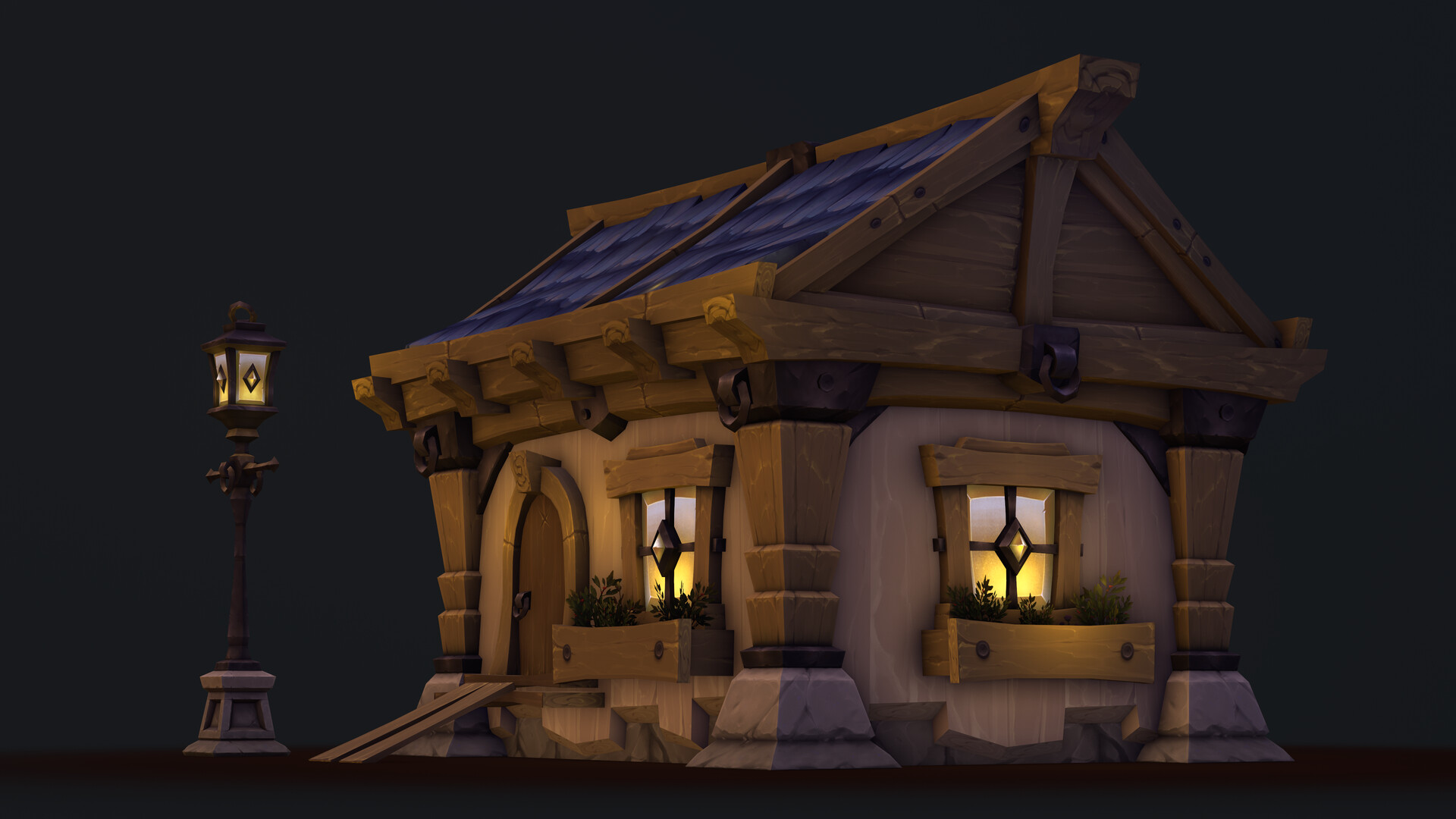 ArtStation - Elwynn Cottage