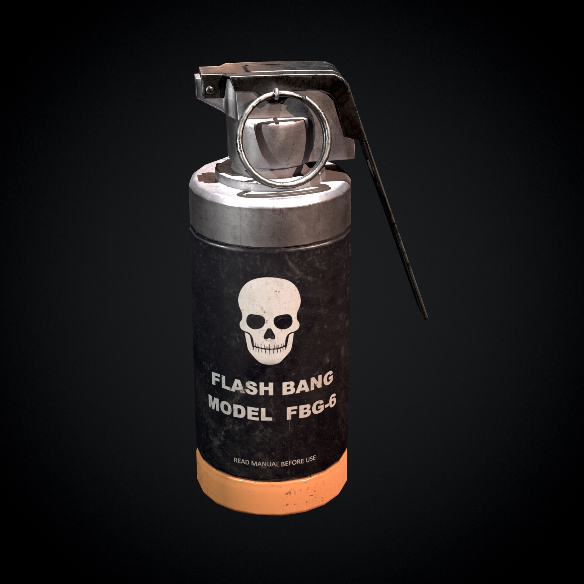 ArtStation - Flash Bang Grenade