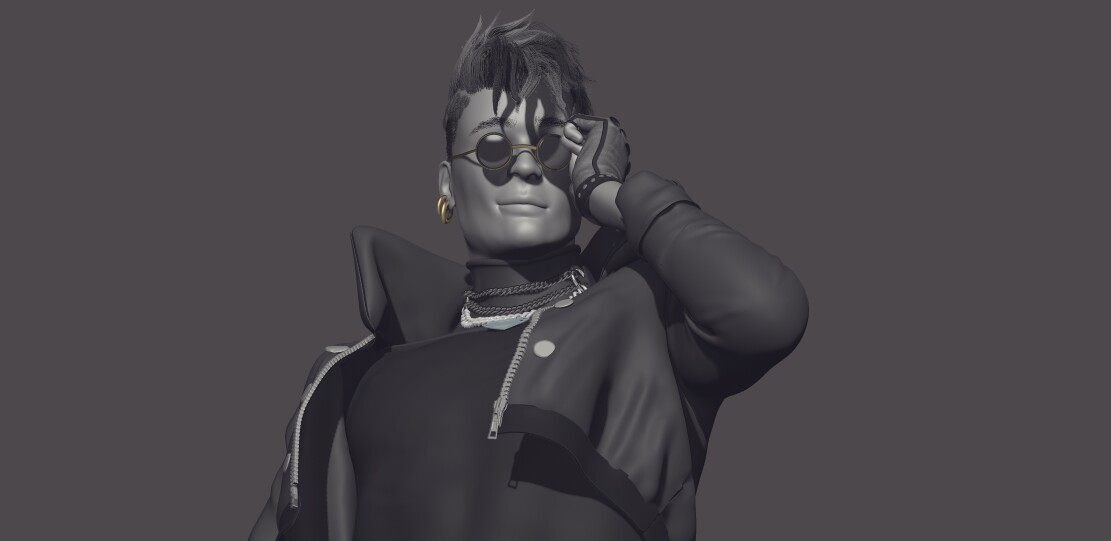 Sakthi Vel - Superboy - ZBrush