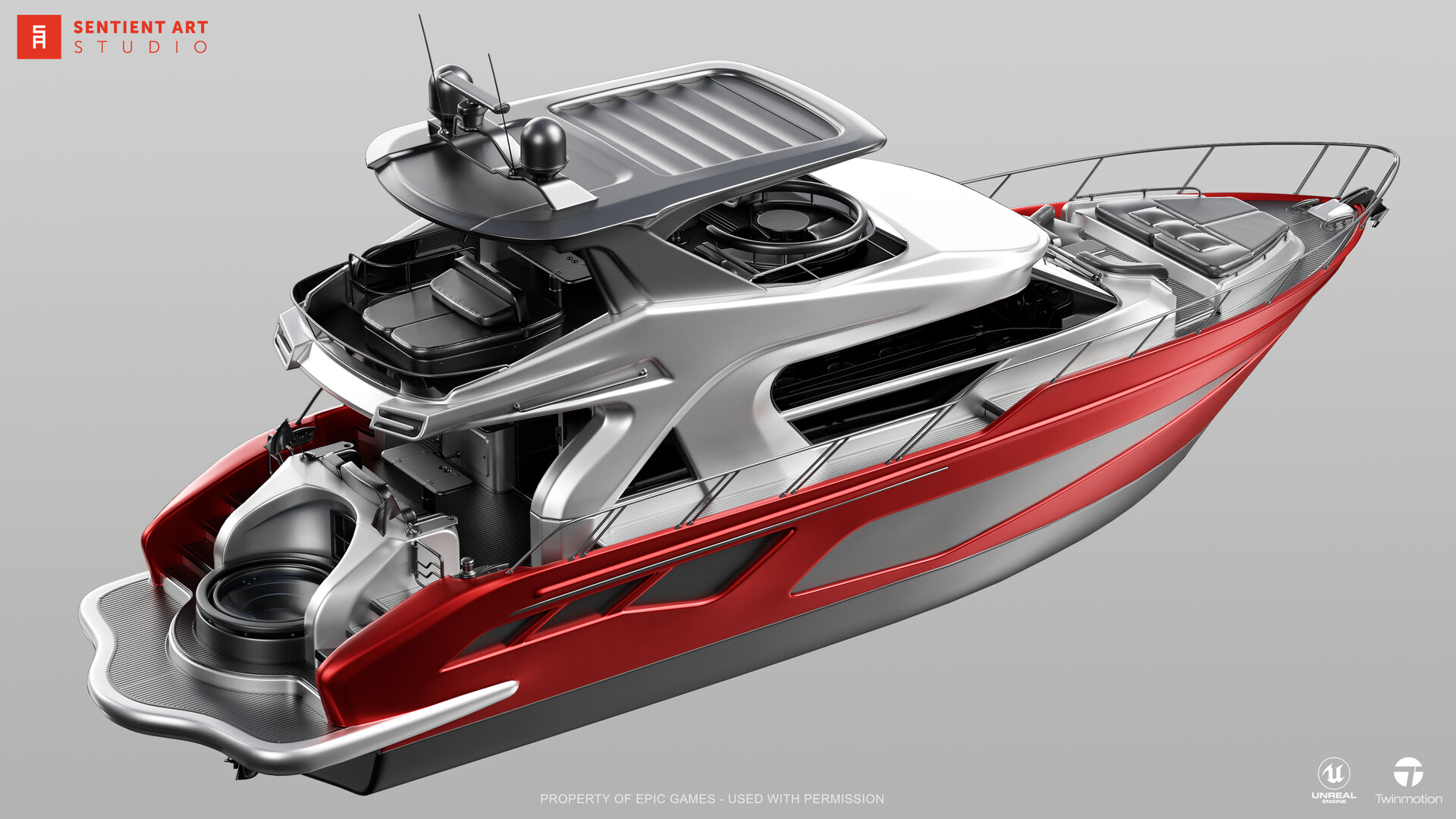 Sentient Art - Twinmotion - Yacht 2