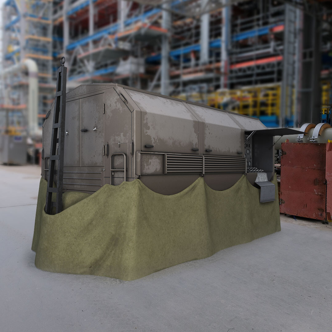 ArtStation - Pumping station