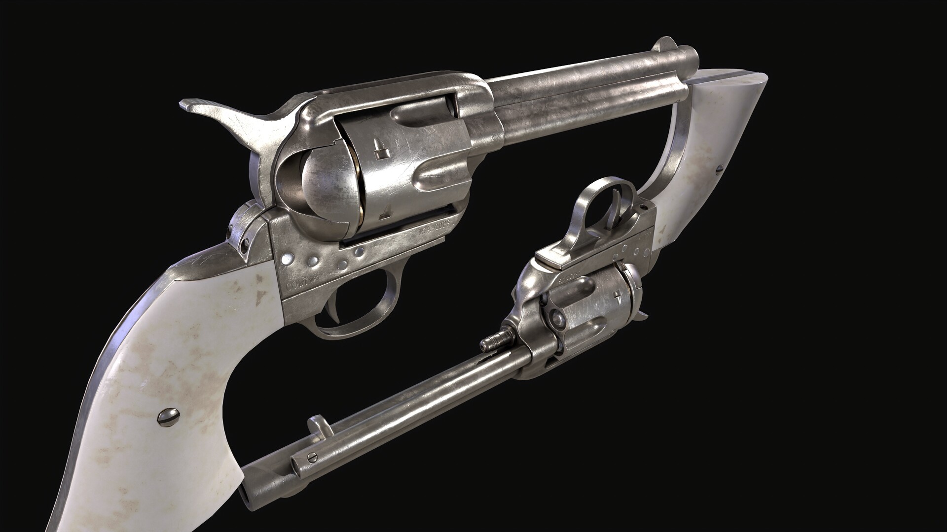 ArtStation - Colt Model 1873 Single Action Army Model "Model P, Peacemaker"