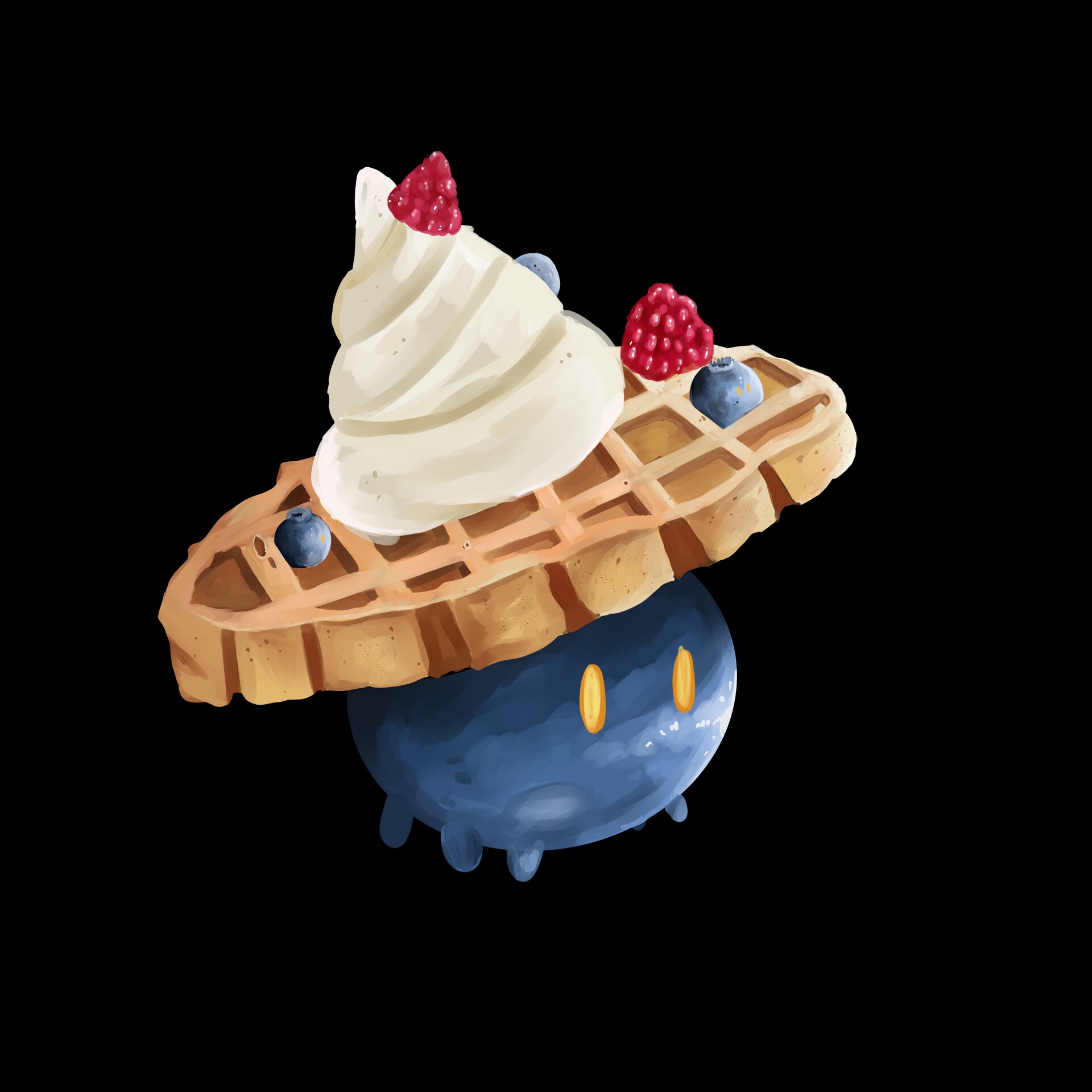 ArtStation - Spider waffle
