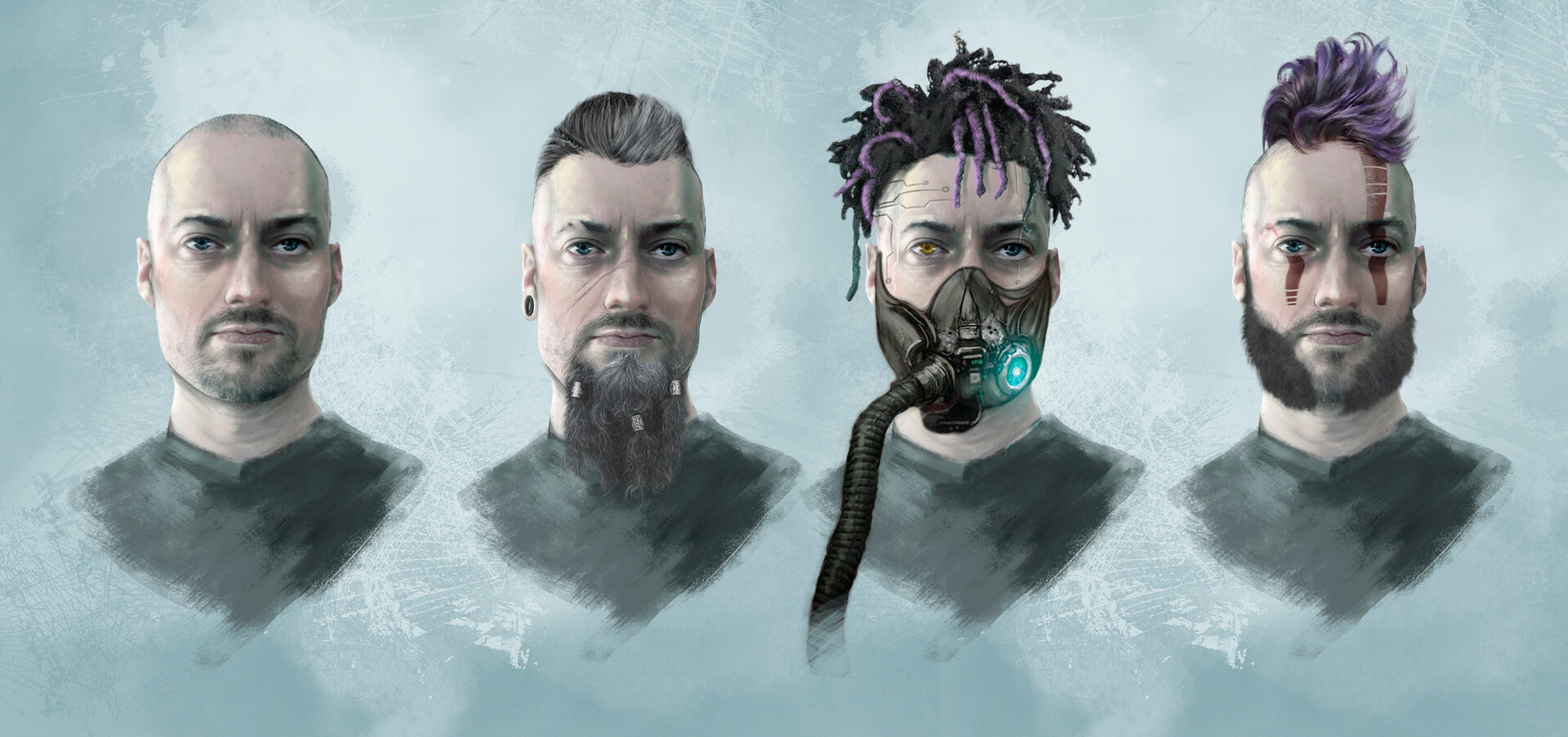 ArtStation - post apocalyptic survivor