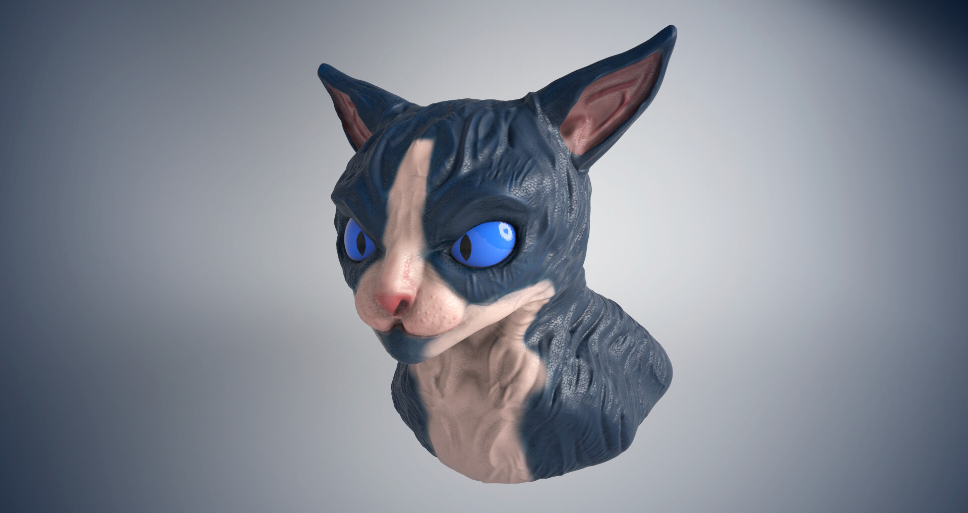 ArtStation - Cat sculpt