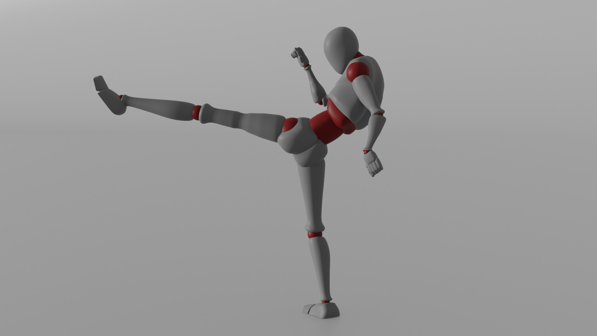 ArtStation - Animation man - Muay Thai