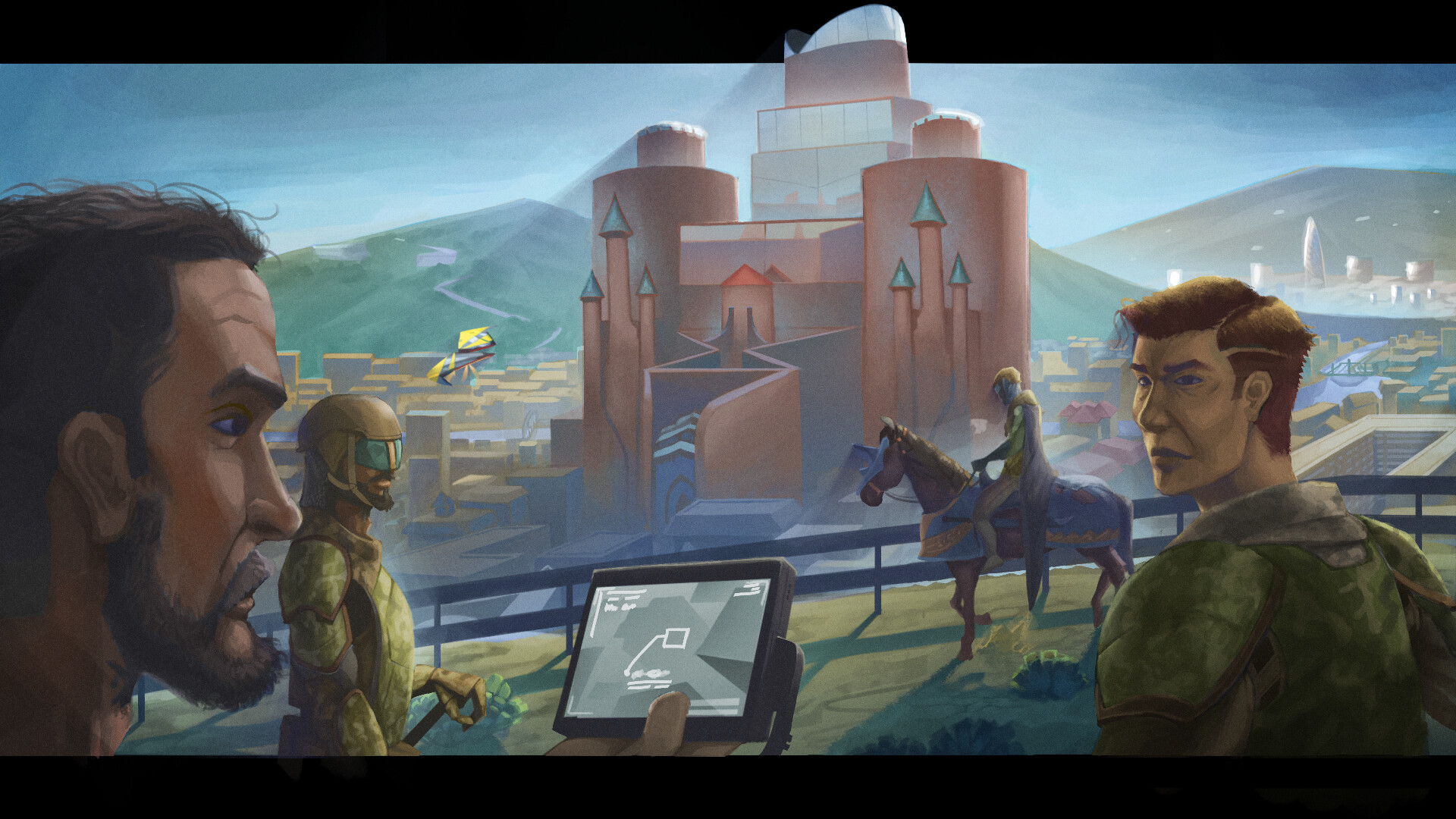 ArtStation - Modern day inspired medieval world