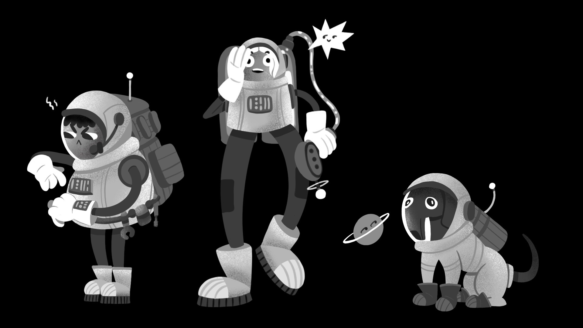 ArtStation - Lost in space Character design